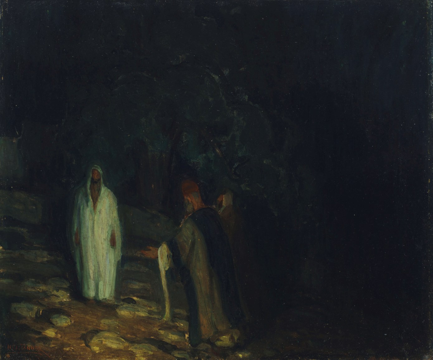 Henry Ossawa Tanner (1859-1937), Invitation to Christ to Enter by his ...