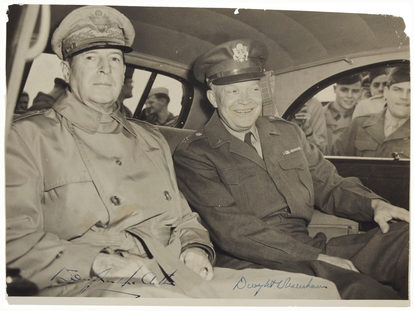EISENHOWER, Dwight David (1890-1969), MACARTHUR, Douglas (1880-1964 ...