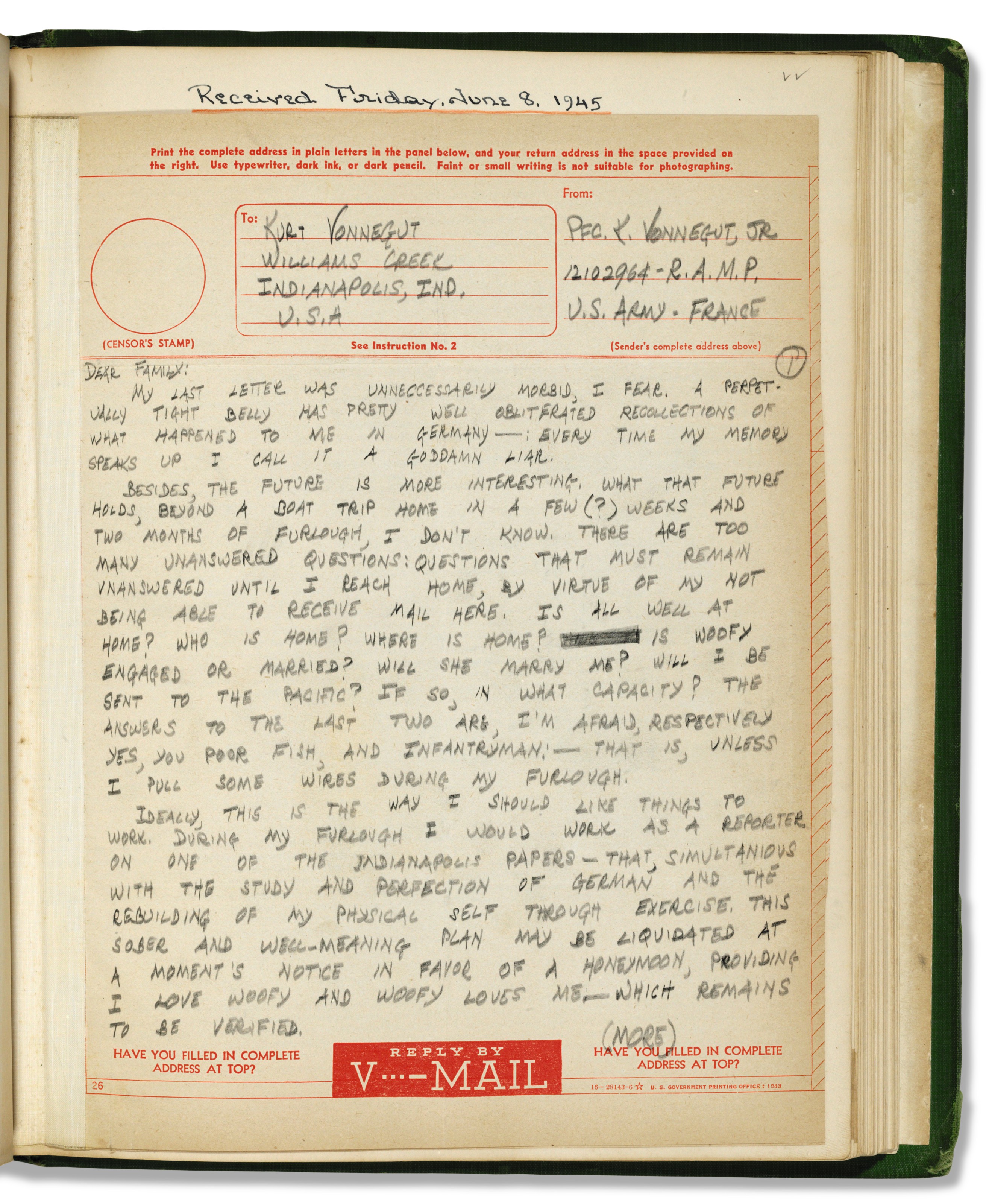 kurt vonnegut jr signature