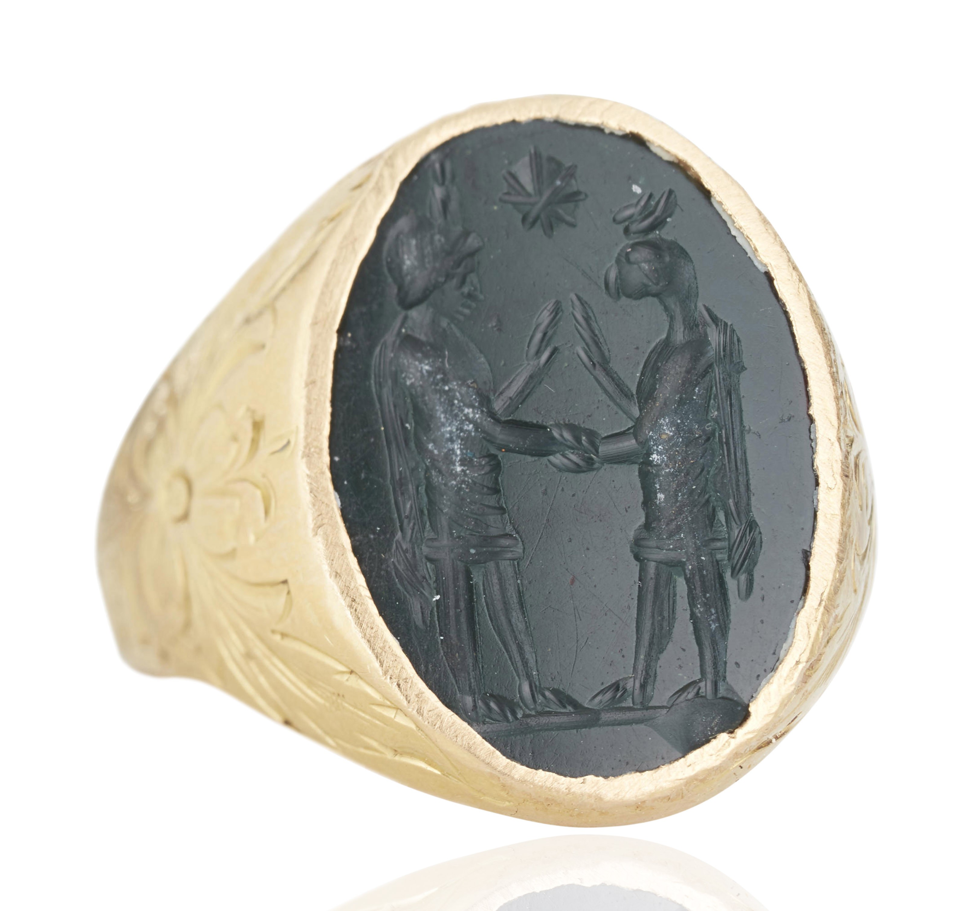 A ROMAN GREEN JASPER "MAGIC GEM", CIRCA 3RD CENTURY A.D. | Christie’s