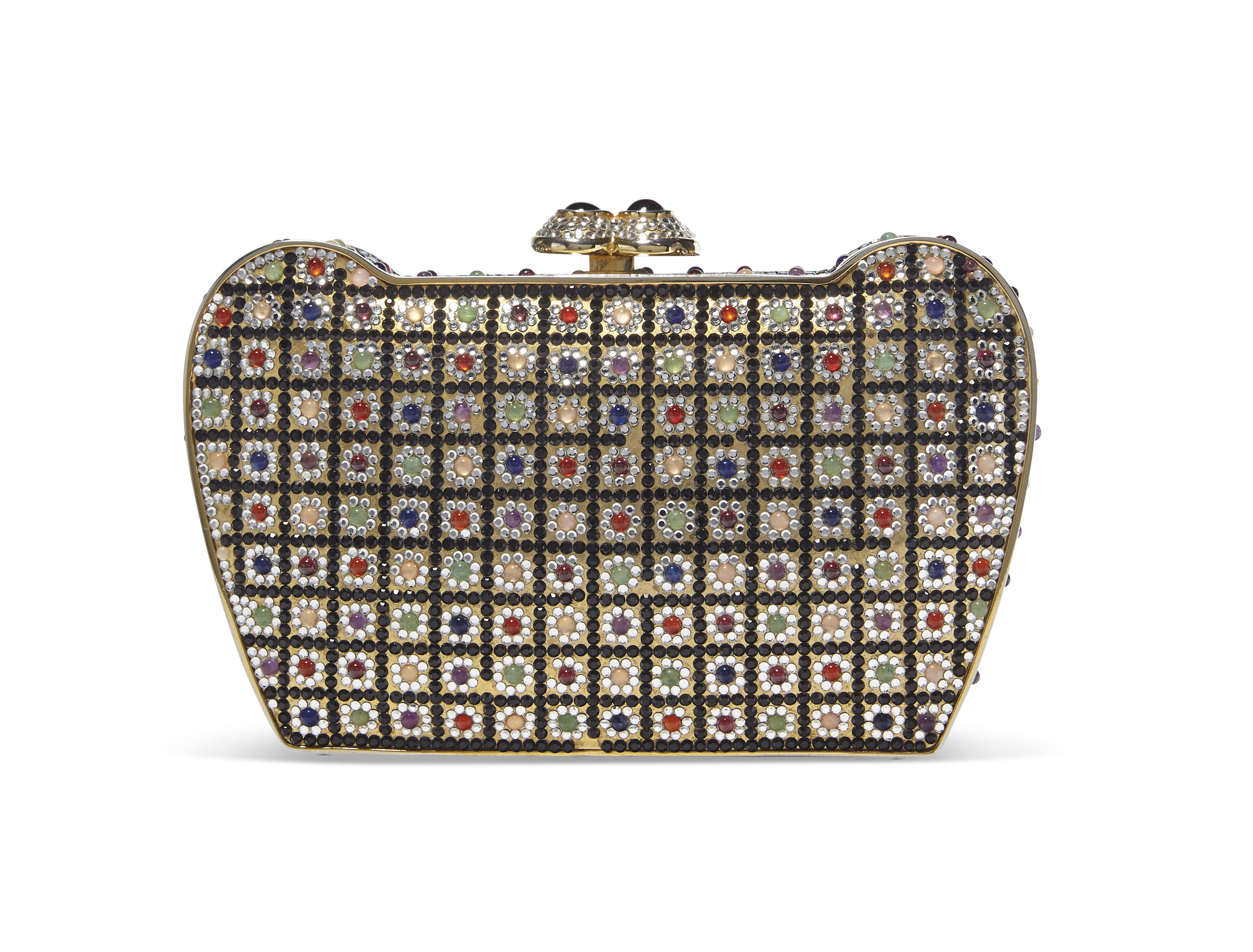 A MULTICOLOR CRYSTAL EVENING BAG, JUDITH LEIBER, 2000s | Christie’s