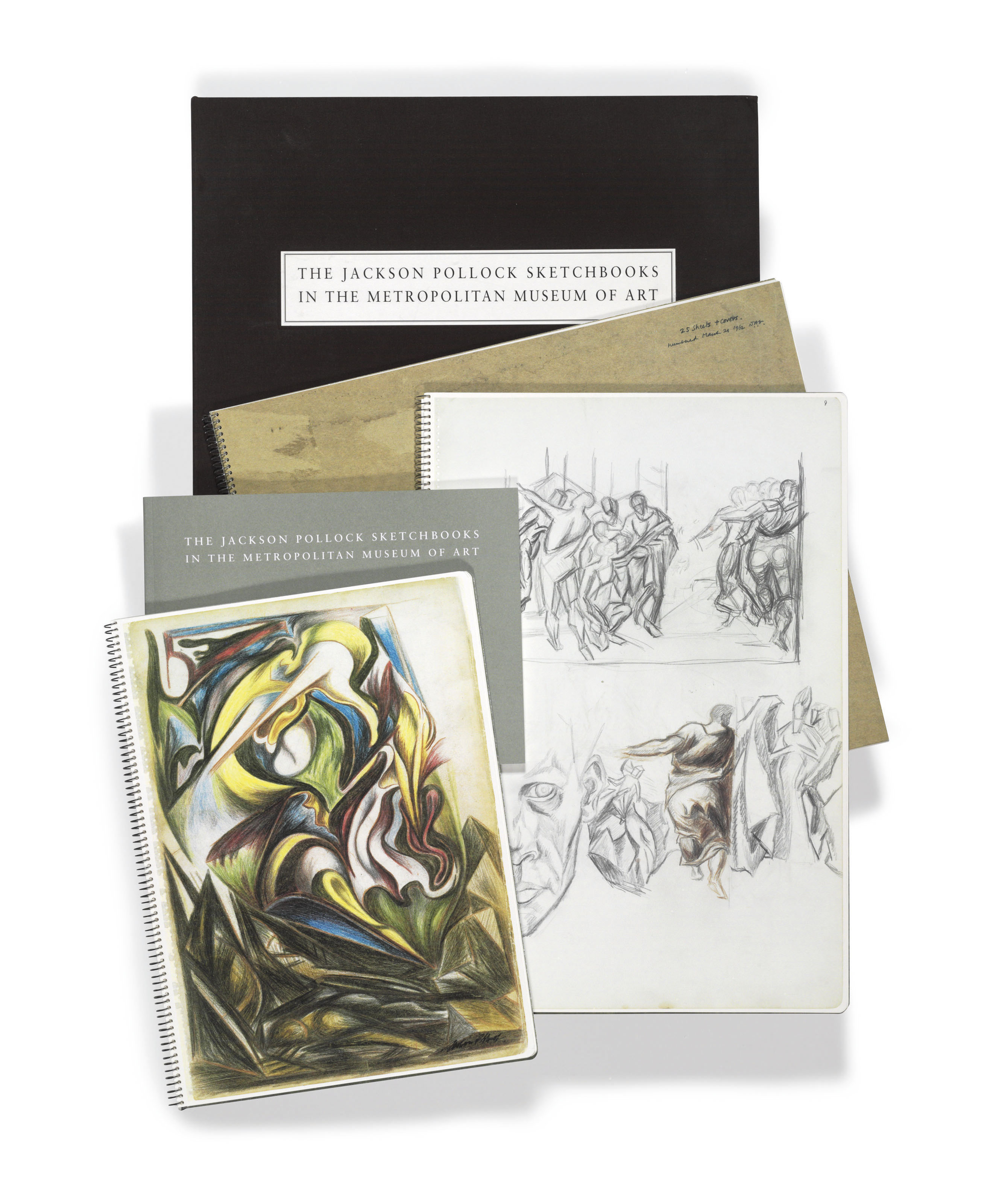 Jackson Pollock Early Sketchbooks And Drawings