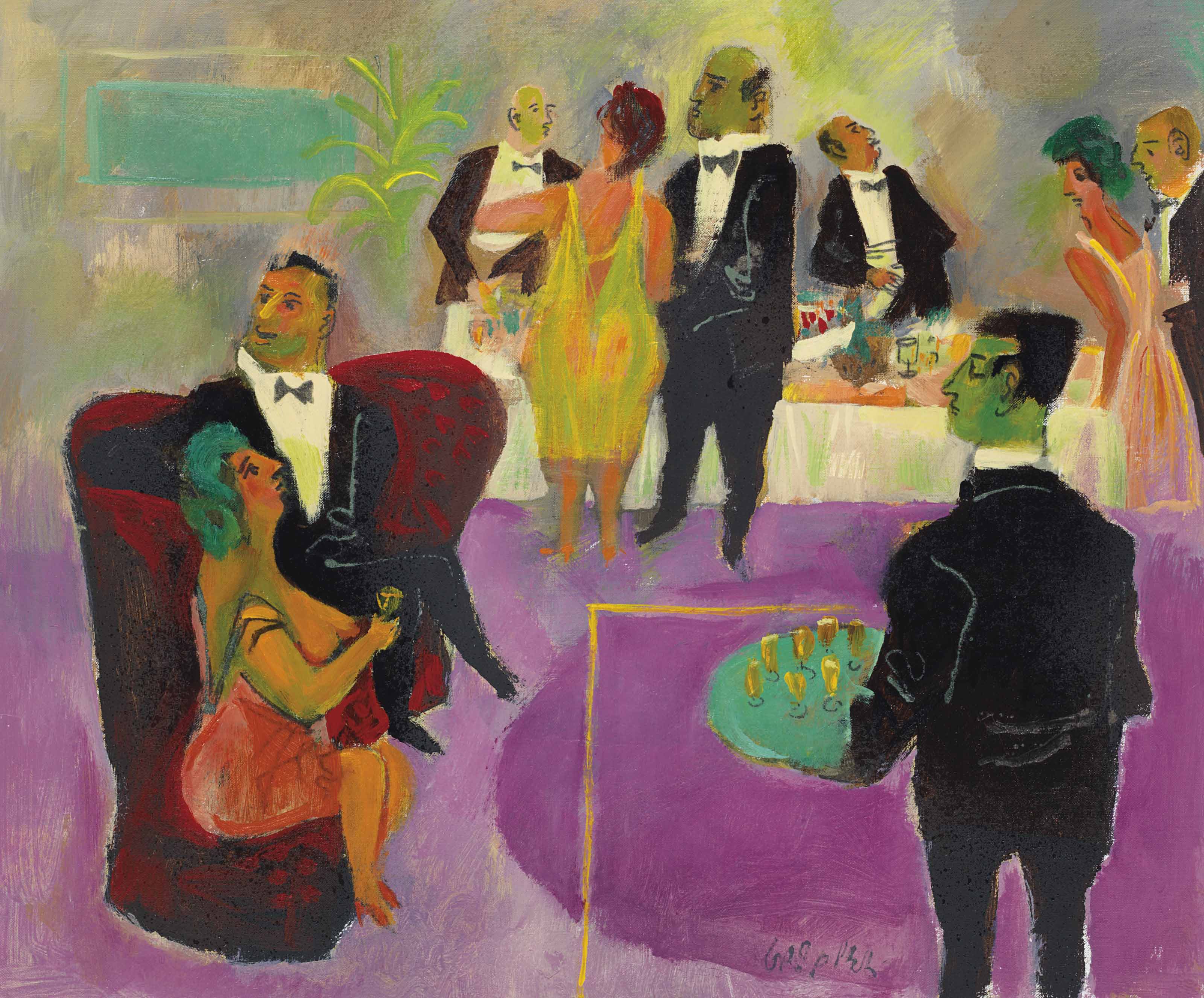 William Gropper (1897-1977), Washington Party | Christie’s