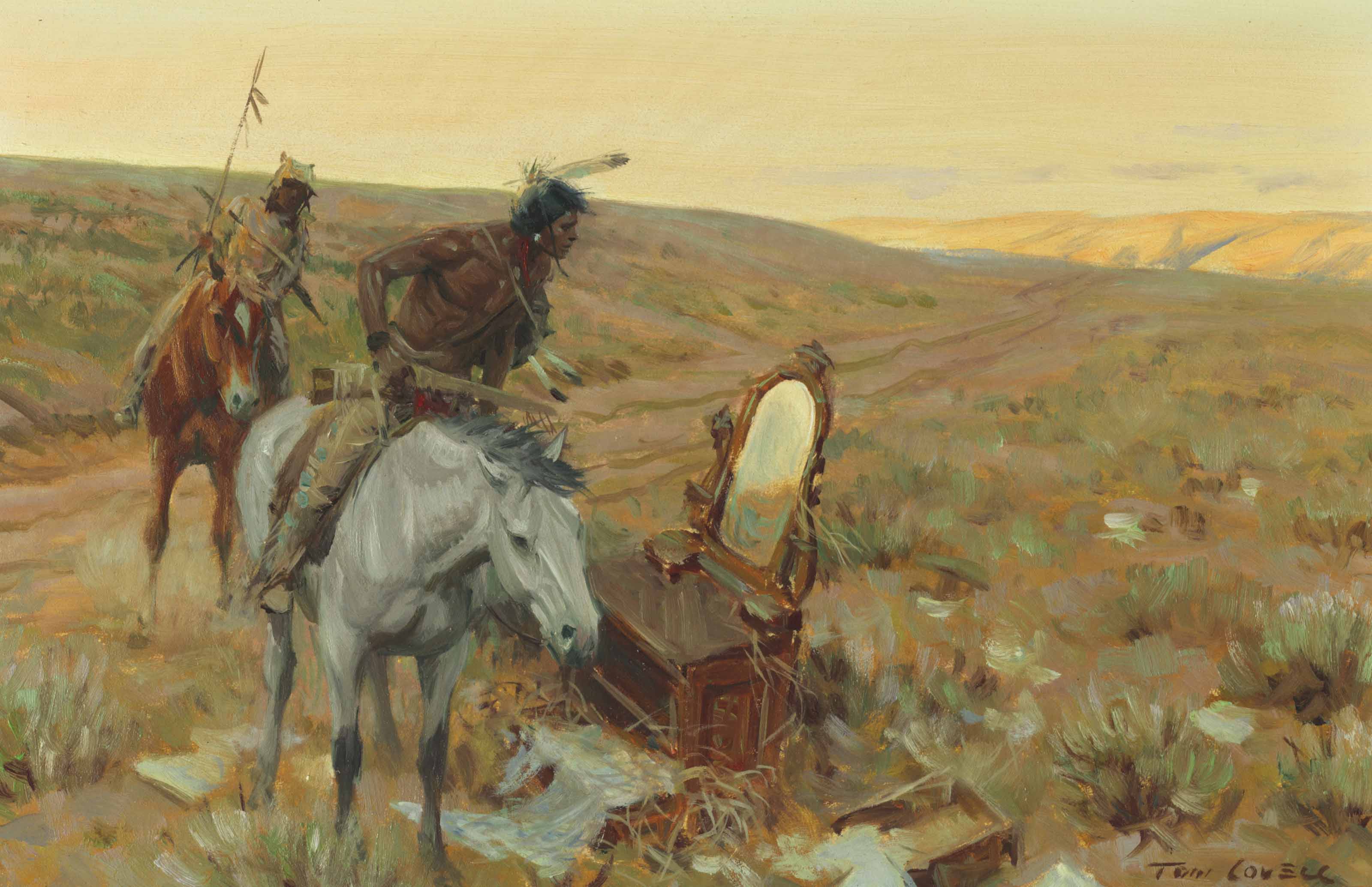 Tom Lovell (1909-1997), The Heirloom | Christie’s