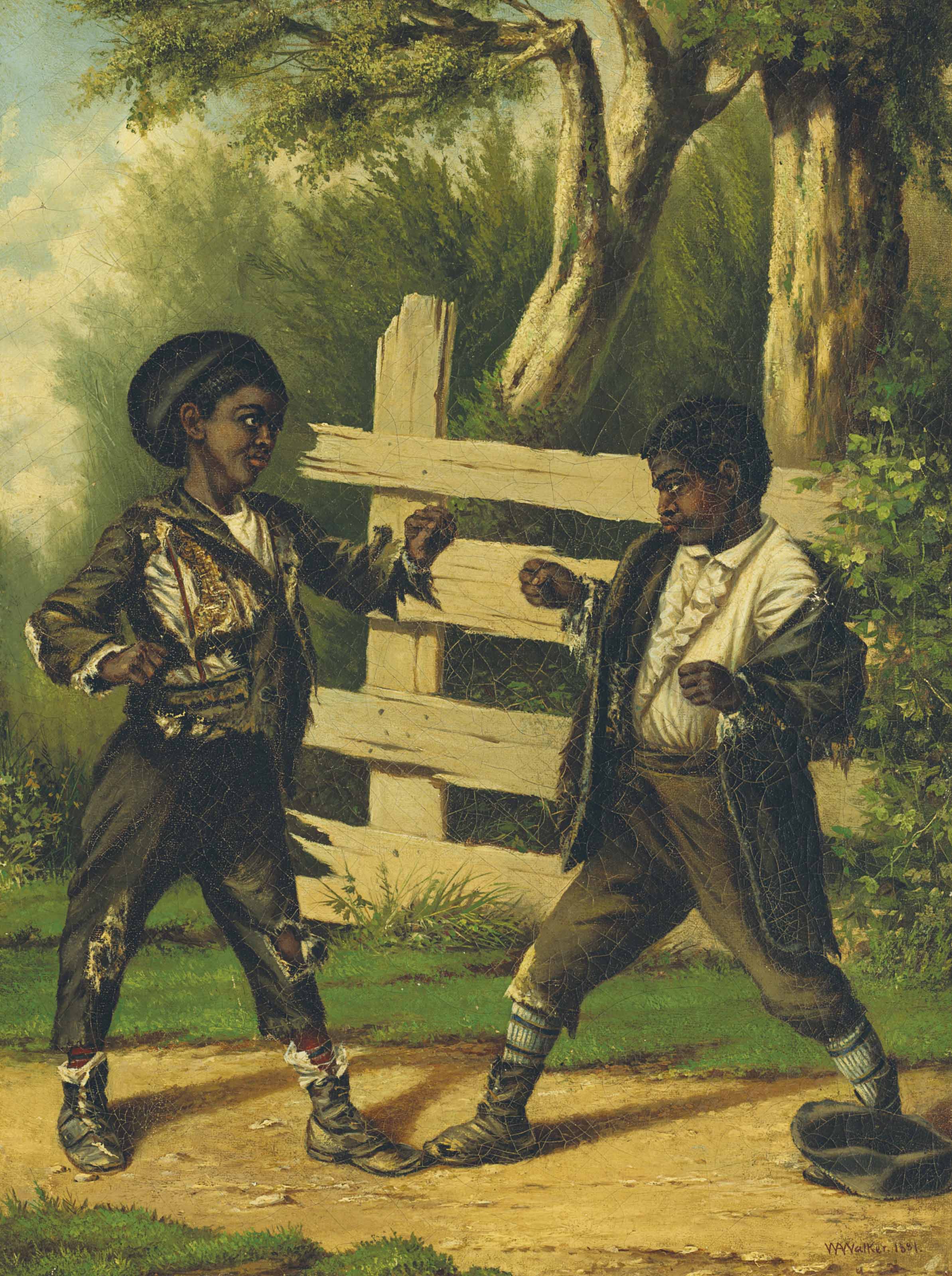 William Aiken Walker (1838-1921), Ruffles and Rags | Christie’s