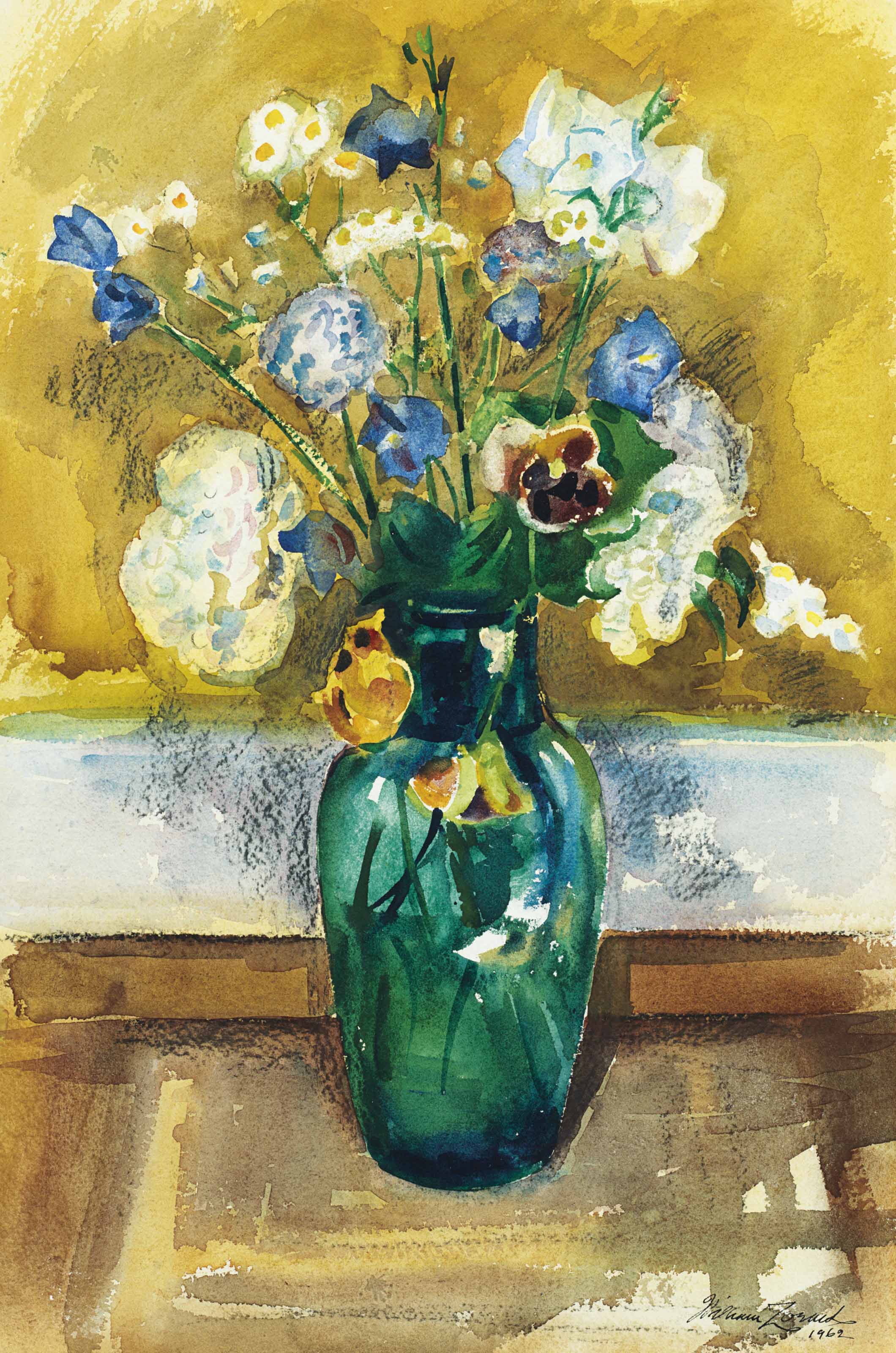 William Zorach (1887-1966), A Bunch of Flowers | Christie’s