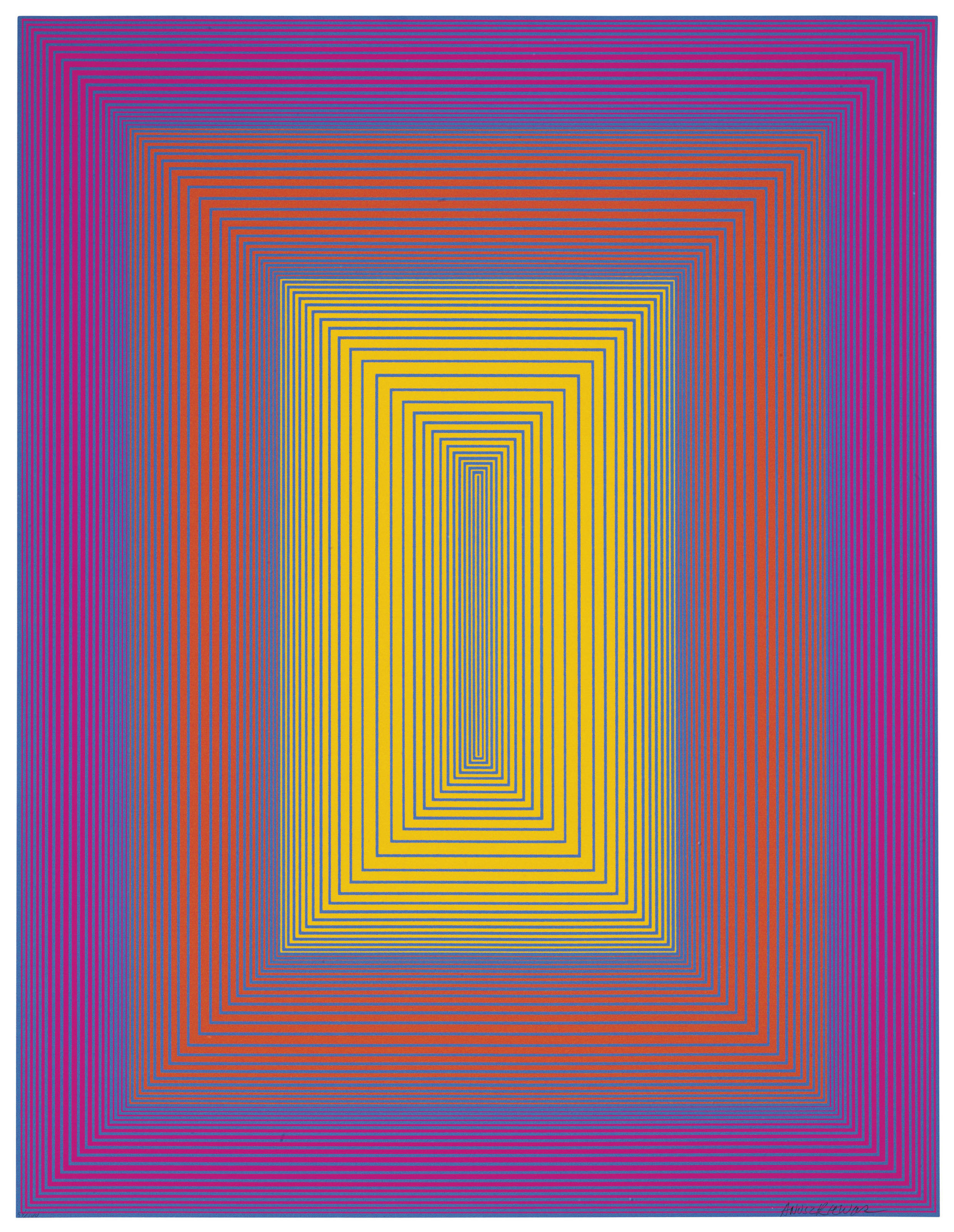 RICHARD ANUSZKIEWICZ (B. 1930), [Untitled] | Christie’s