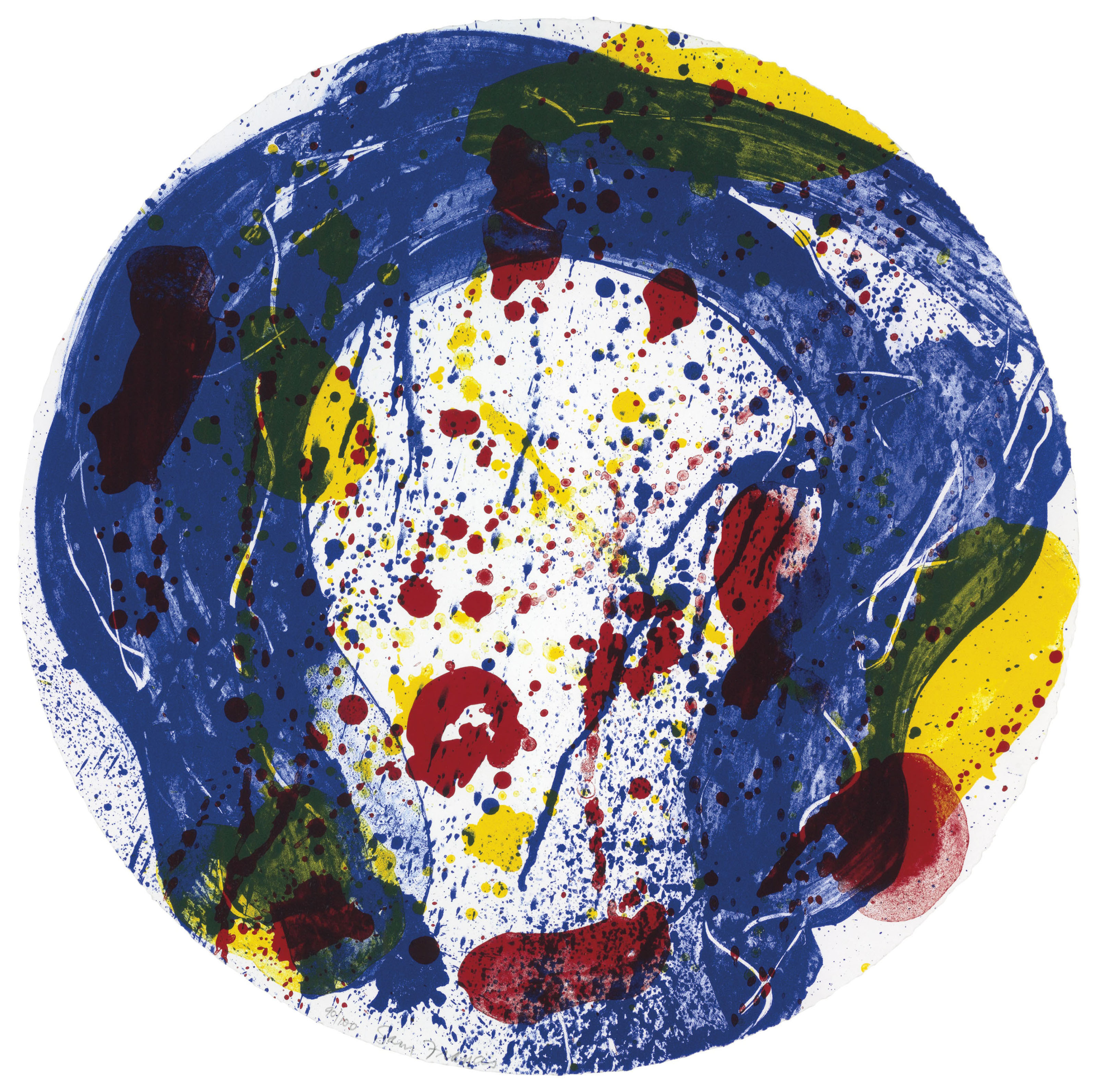 SAM FRANCIS (1923-1994), Untitled (SF 348) | Christie’s