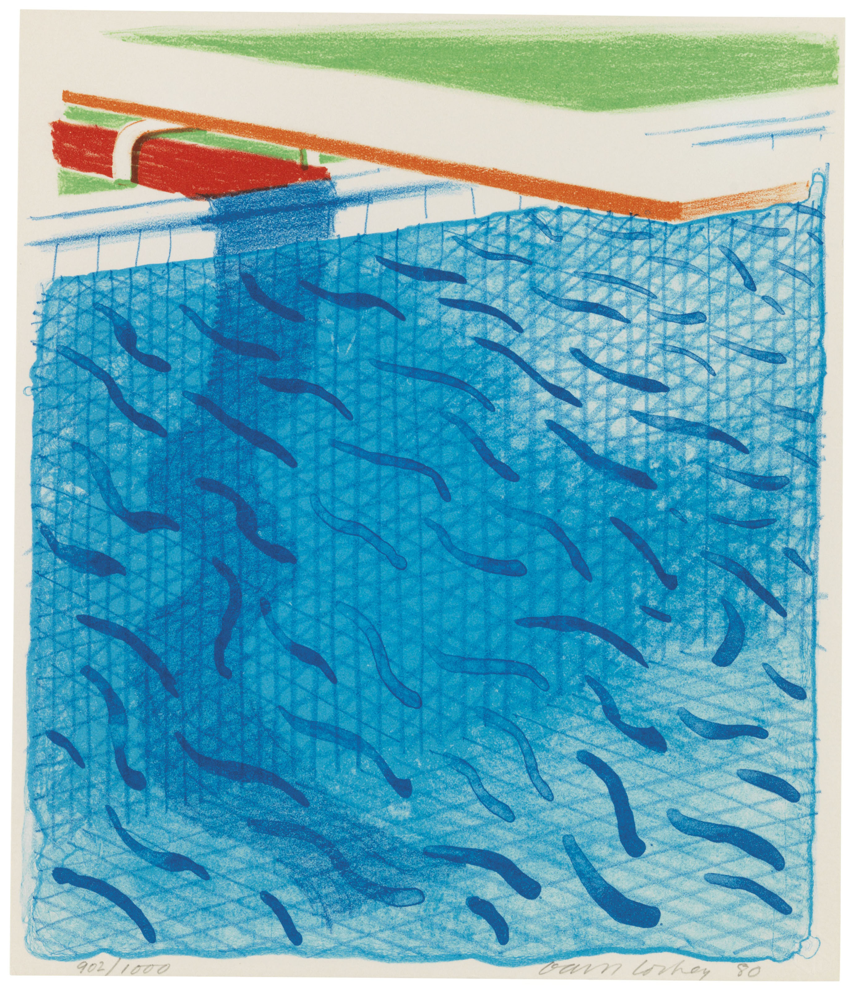 DAVID HOCKNEY (B. 1937), Paper Pools | Christie’s