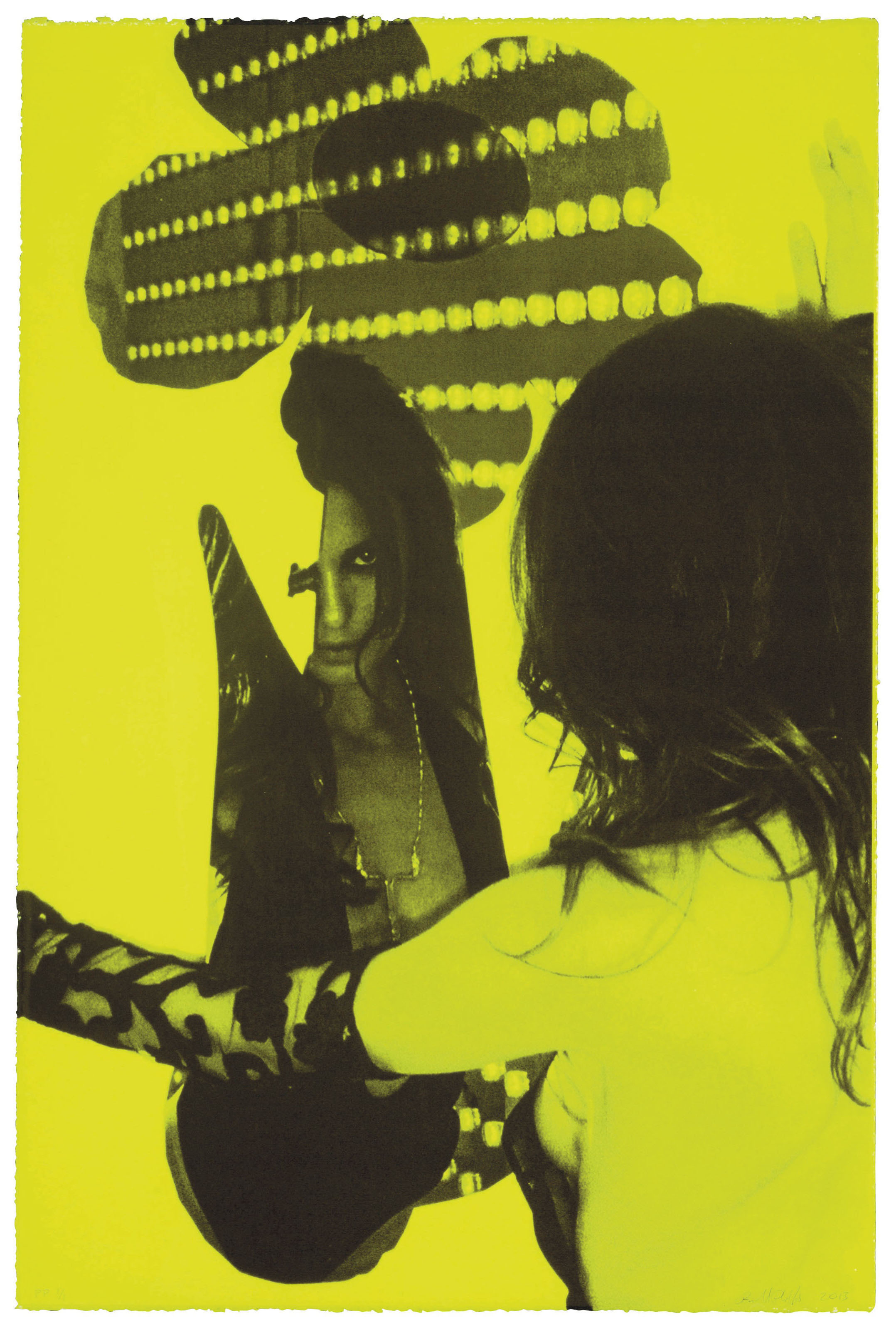 RICHARD PHILLIPS (B. 1962), Flower Mirror Print | Christie’s