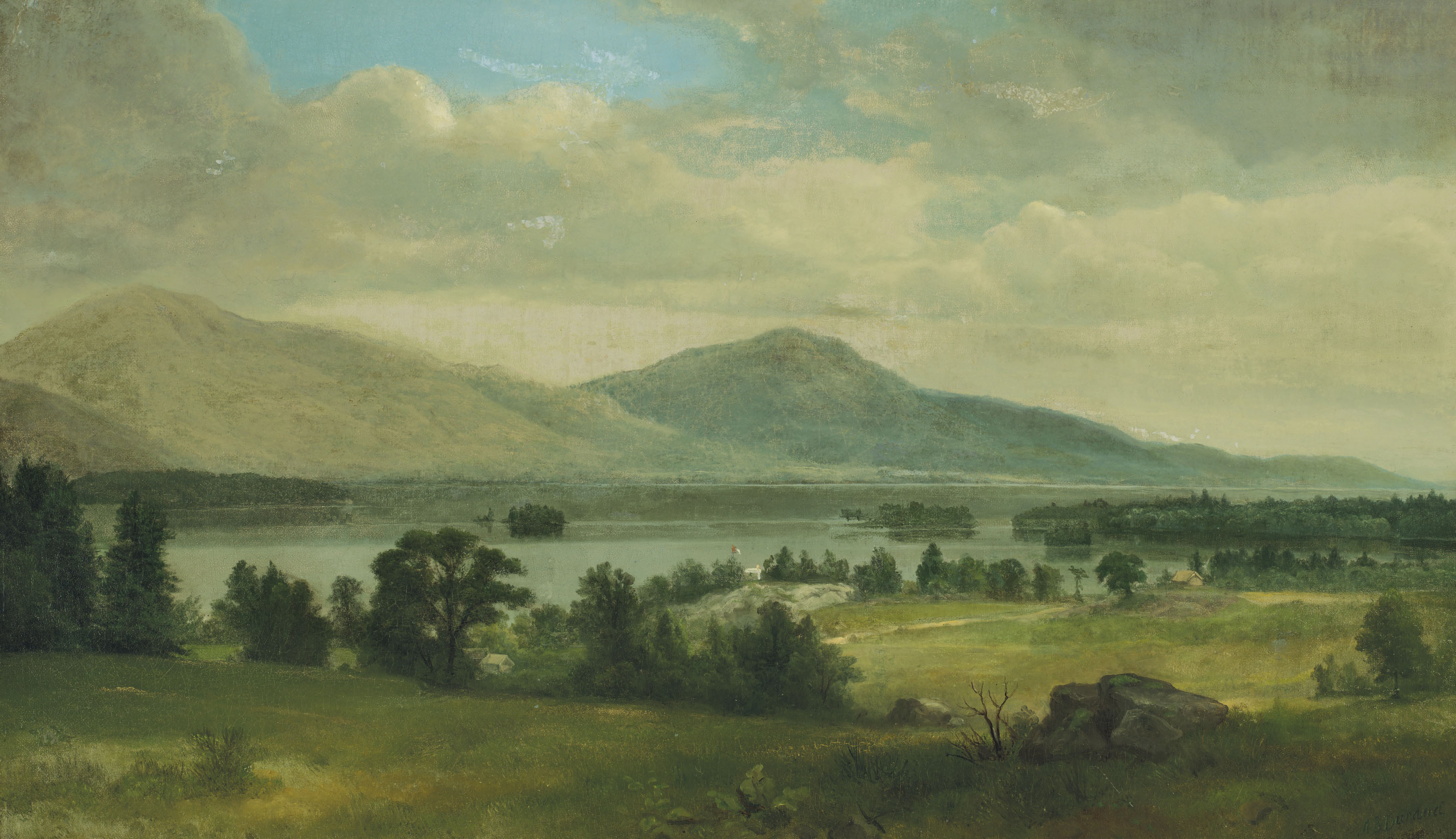 Asher Brown Durand (1796-1886), Summer on Lake George | Christie’s