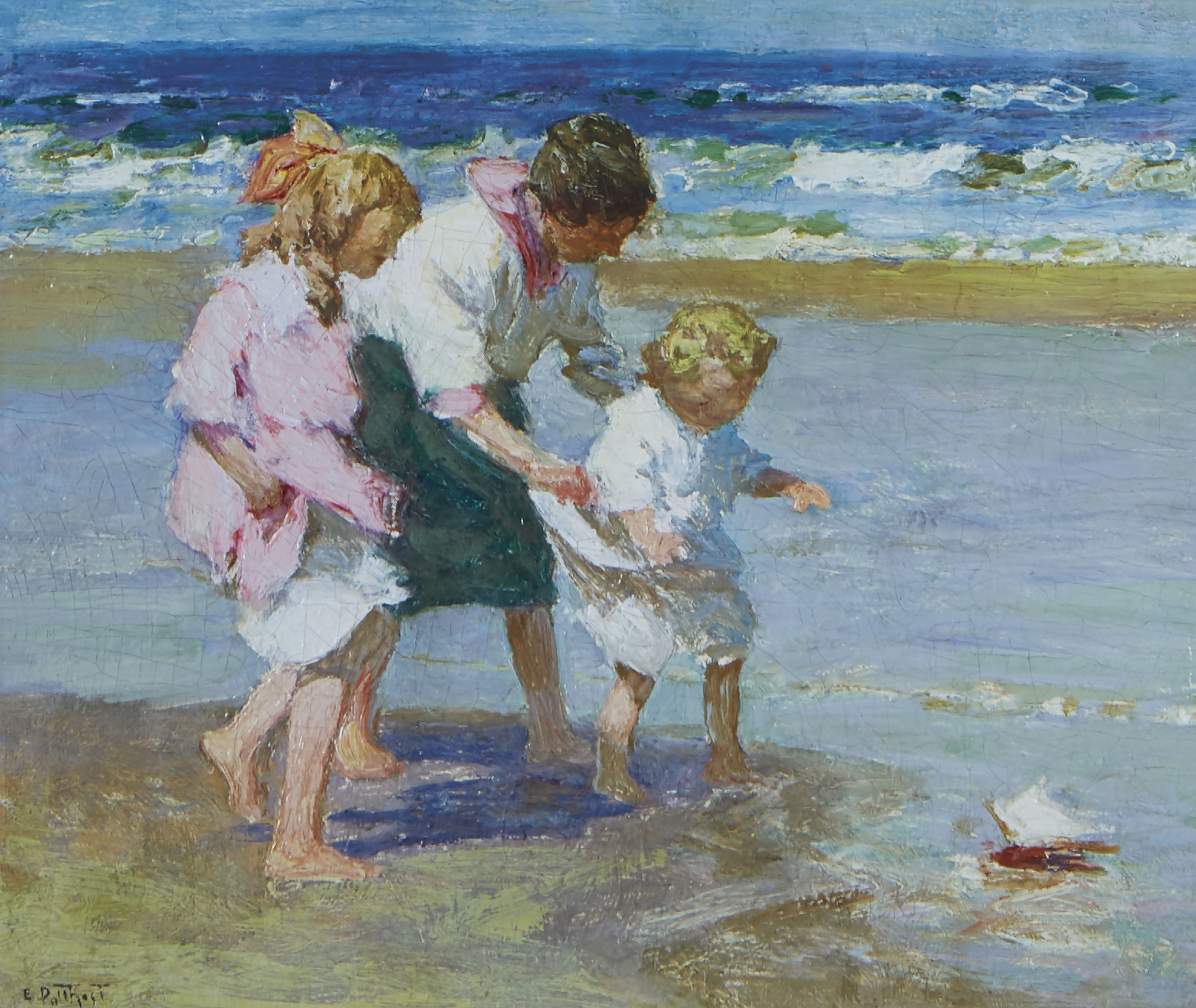Edward Henry Potthast (1857-1927), Children on the Beach | Christie’s