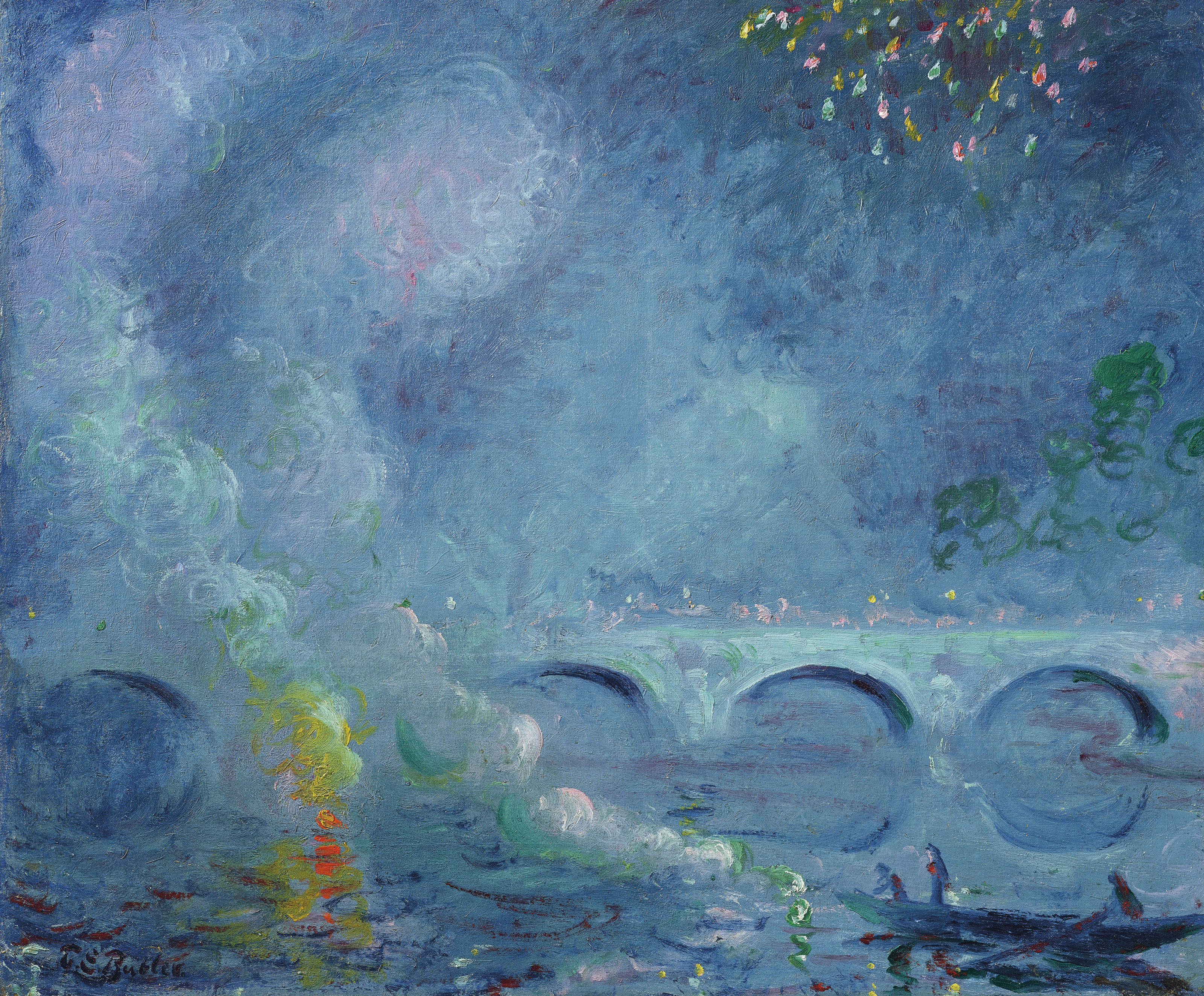 Theodore Earl Butler (1861-1936), Fireworks, Vernon Bridge | Christie’s