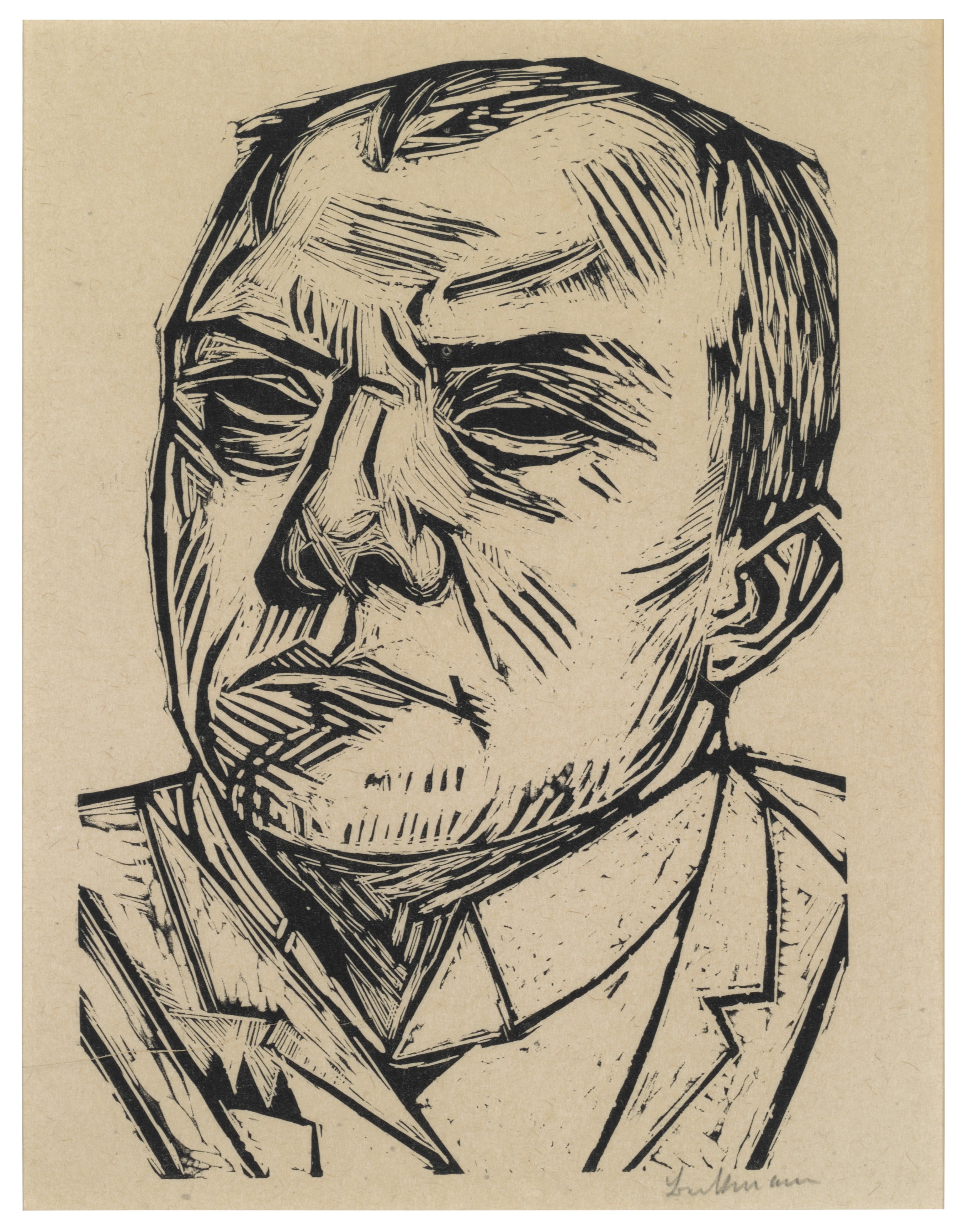 MAX BECKMANN (1884-1950), Selbstbildnis | Christie’s
