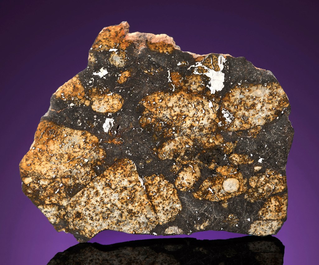 COMPLETE SLICE OF NWA 10244 — WHEN ASTEROIDS COLLIDE, Chondrite – LL5 ...