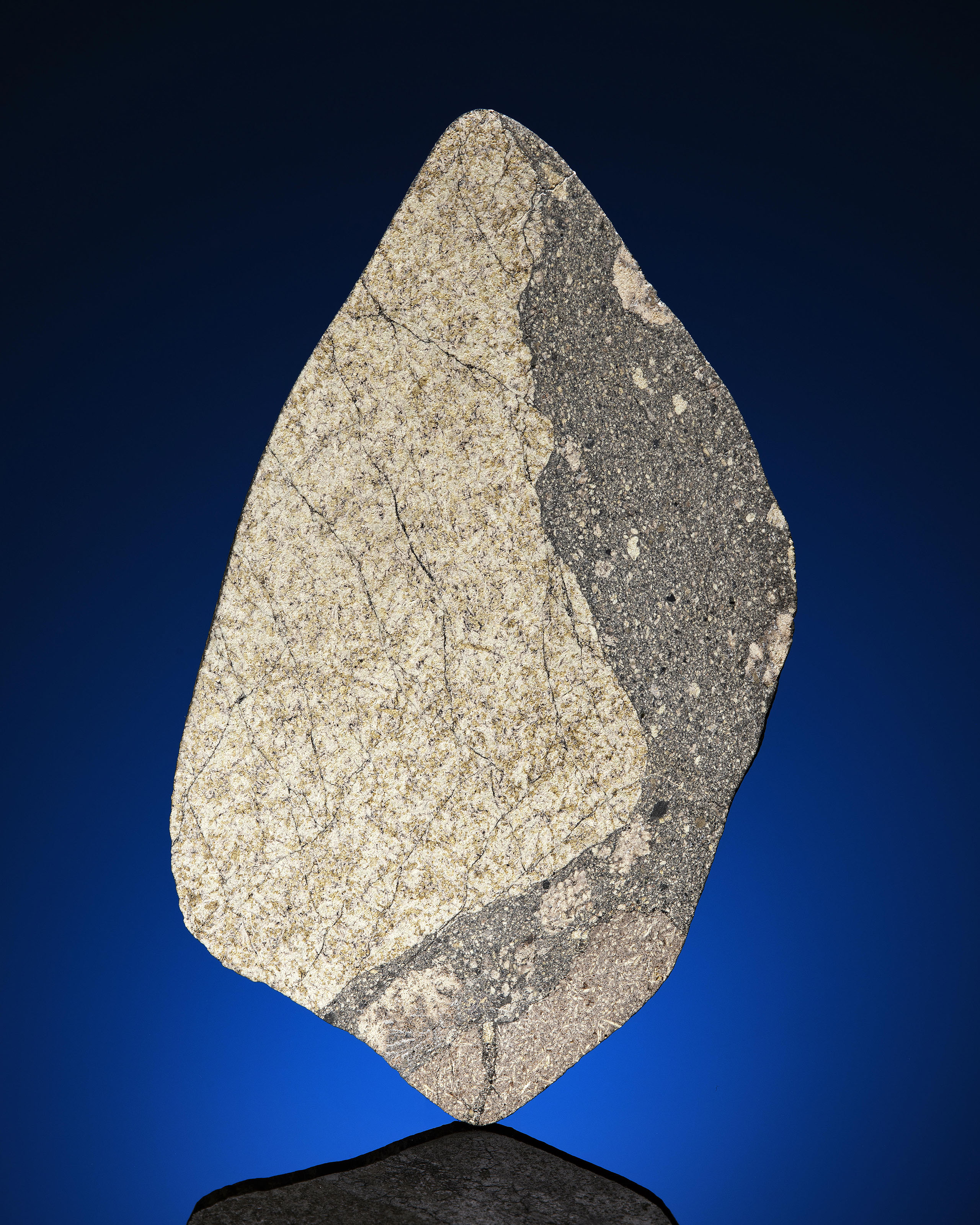 NWA 11616 MOON ROCK — UNUSUAL POLYMICT BRECCIA WITH TWO DISTINCT ...