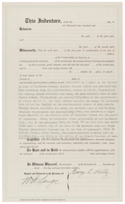 BILL LANGE AUTOGRAPH COLLECTION, | Christie’s