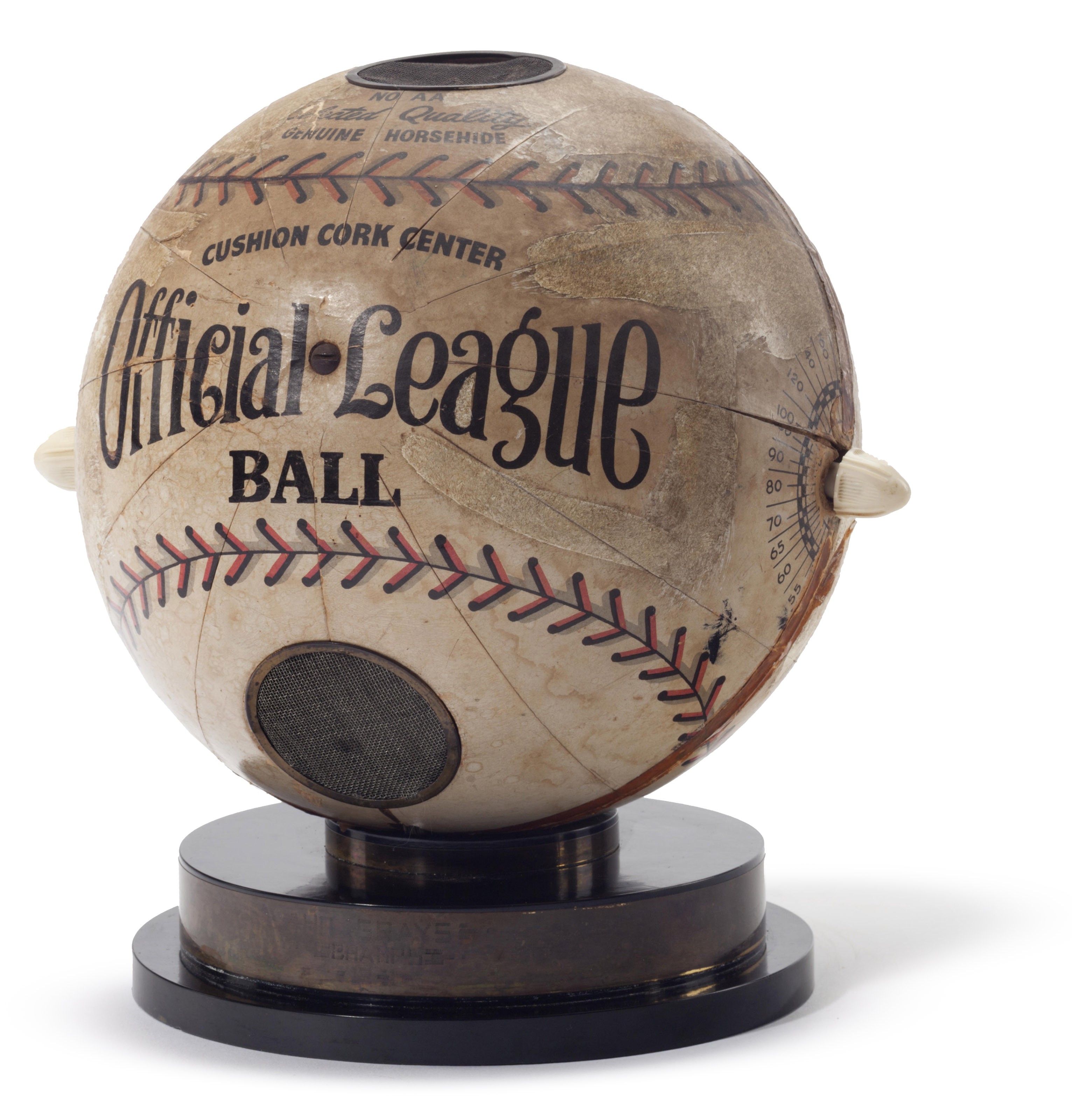 OFFICIAL LEAGUE BASEBALL RADIO TROPHY, | Christie’s