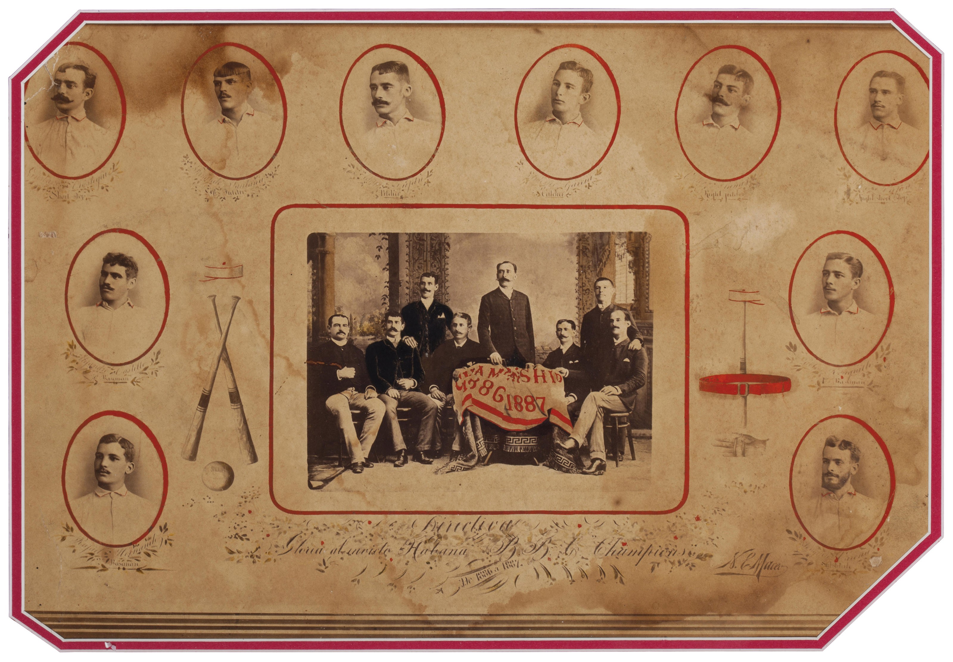 1886-87 HABANA CUBAN CHAMPIONSHIP DISPLAY, | Christie’s