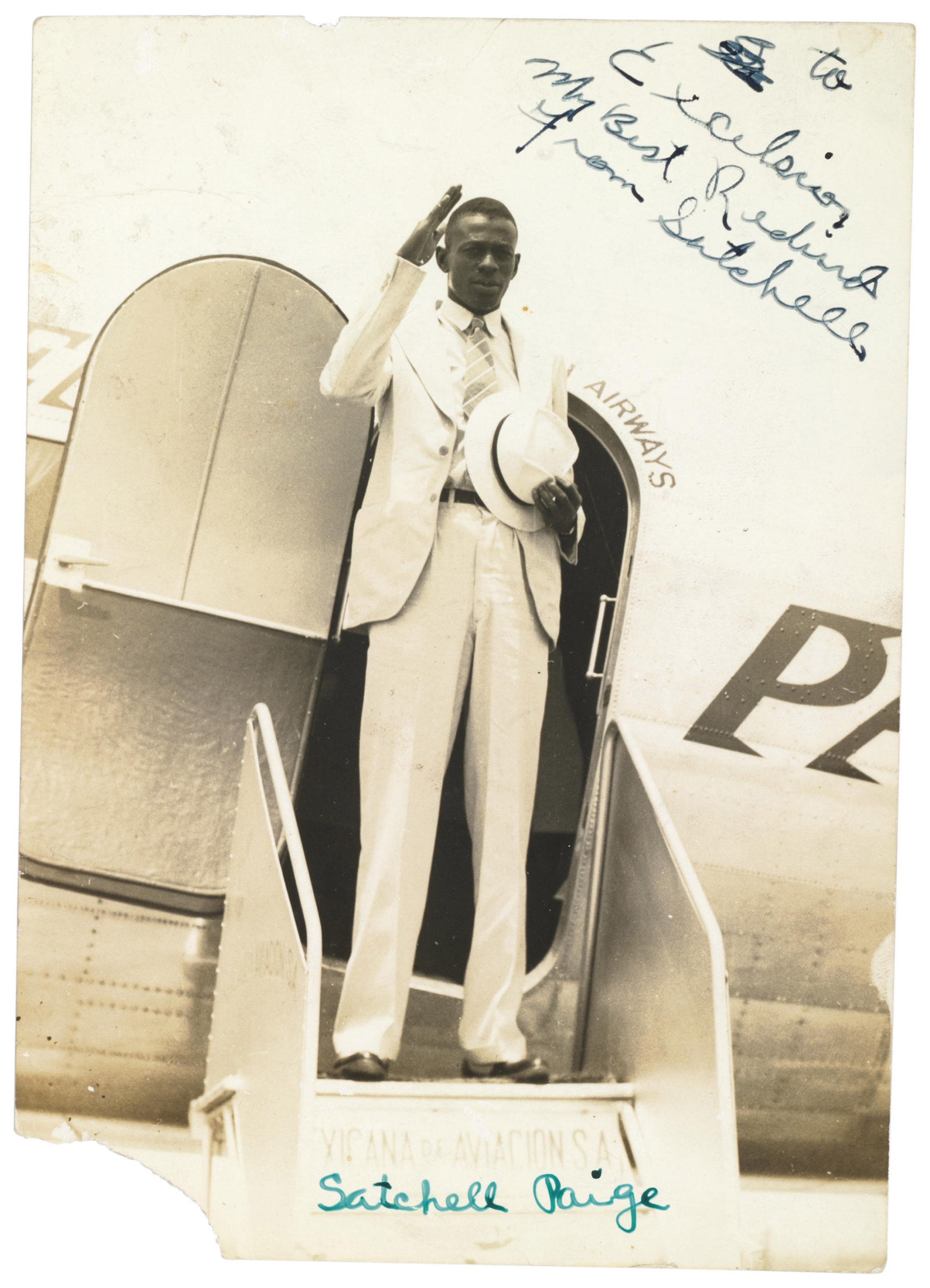 SATCHEL PAIGE PHOTOGRAPH, | Christie’s