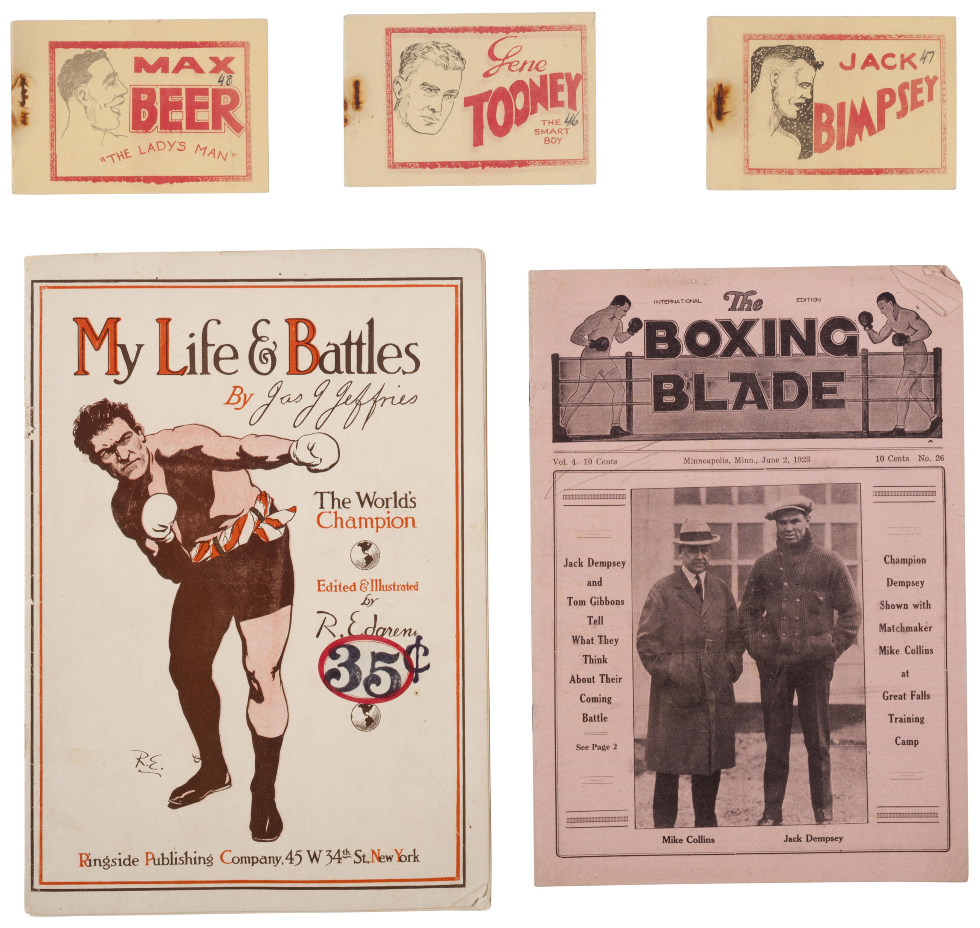 BOXING PERIODICALS & BOOKLETS COLLECTION, | Christie’s