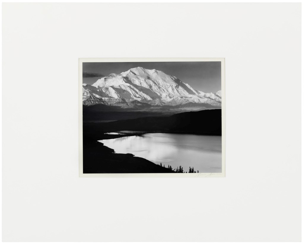 ANSEL ADAMS (1902–1984), Mount McKinley and Wonder Lake, Denali ...