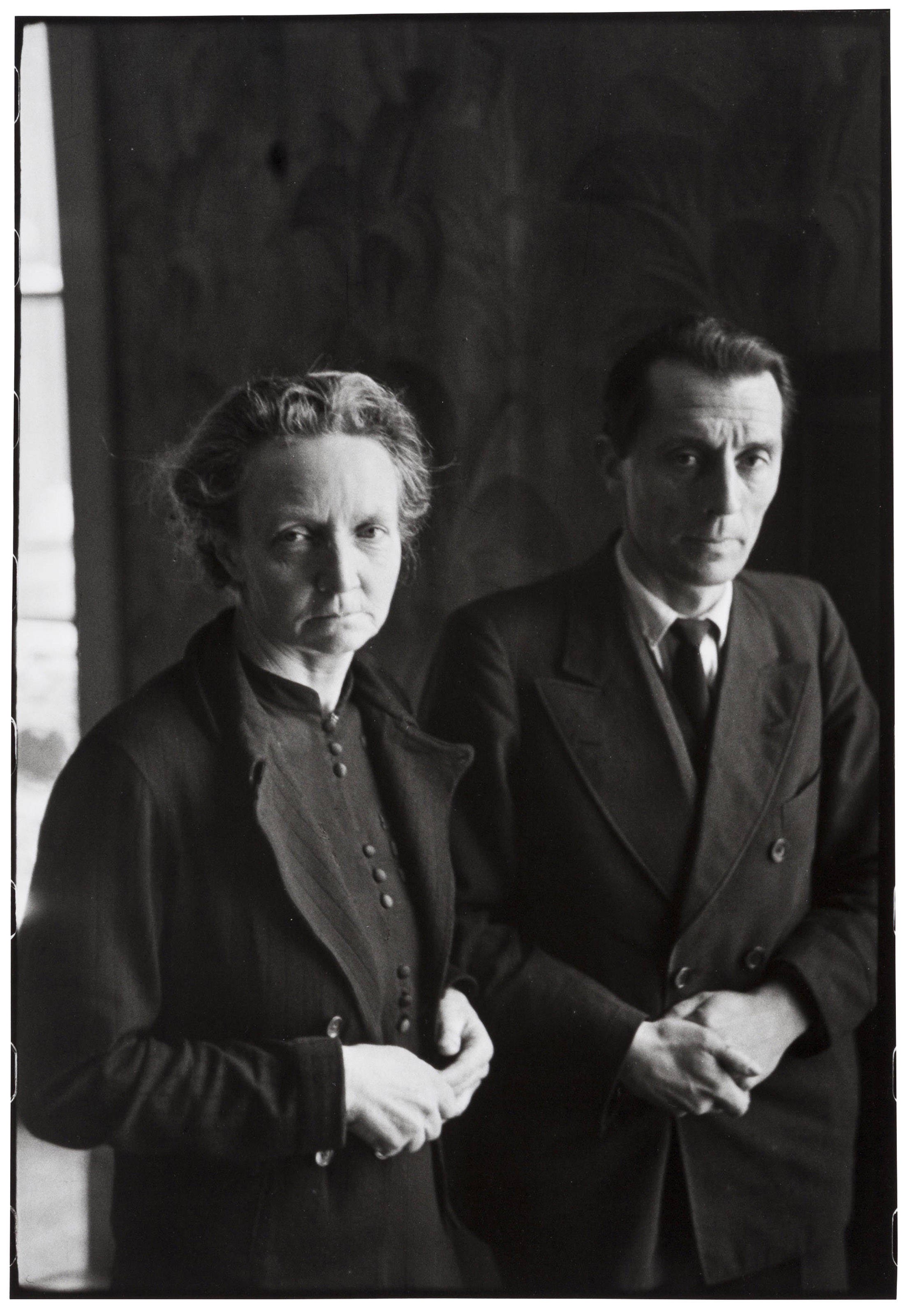 HENRI CARTIER–BRESSON (1908–2004), Irène and Frédéric Joliot-Curie ...