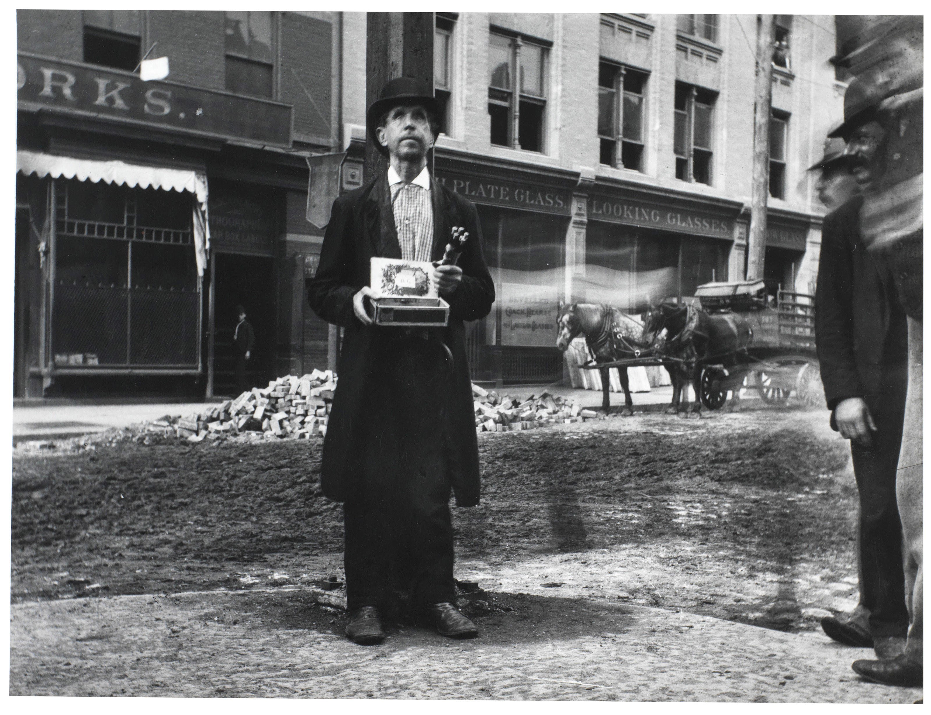 JACOB RIIS (1849–1914), Blind Beggar, 1888 | Christie’s