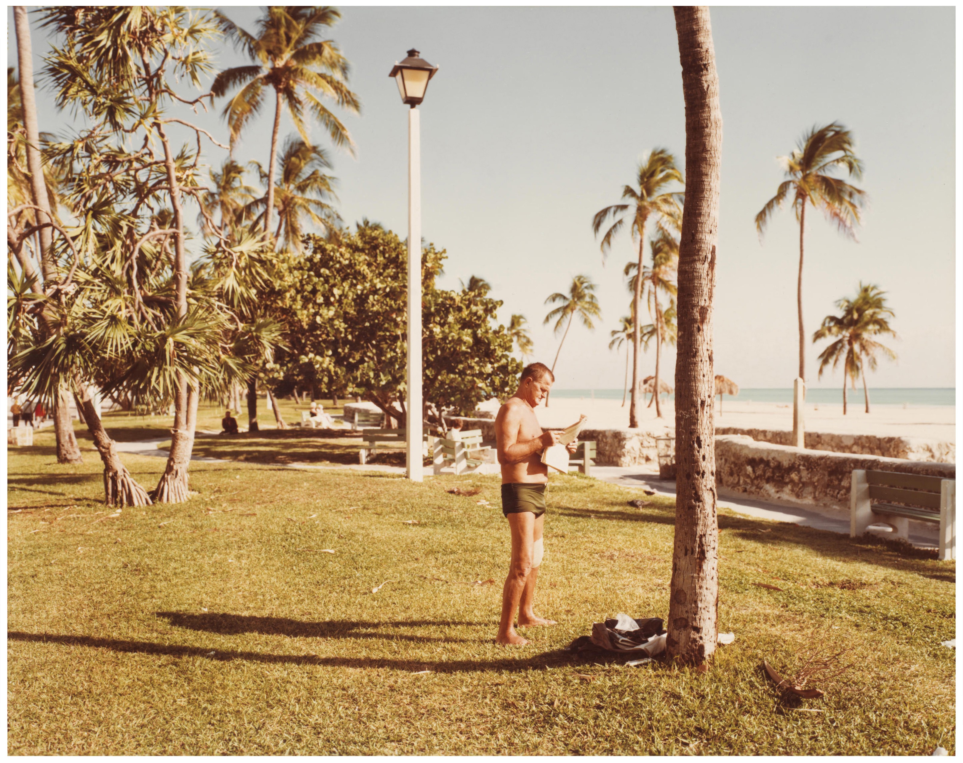 STEPHEN SHORE (B. 1947), Miami Beach, Florida, November 13, 1977 ...