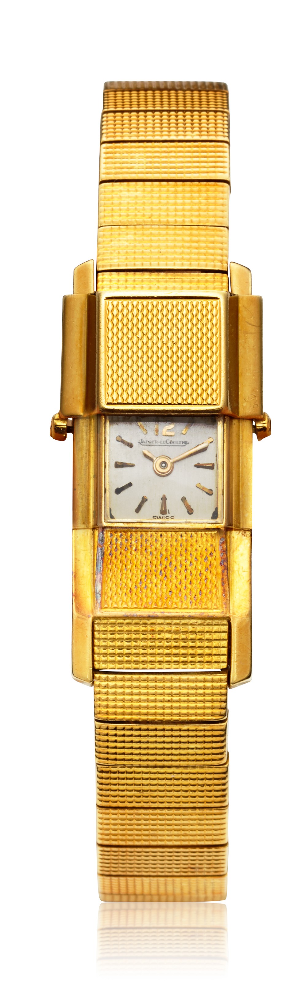 JAEGER-LECOULTRE, 18K LADIES' BRACELET WATCH WITH HIDDEN DIAL, | Christie’s