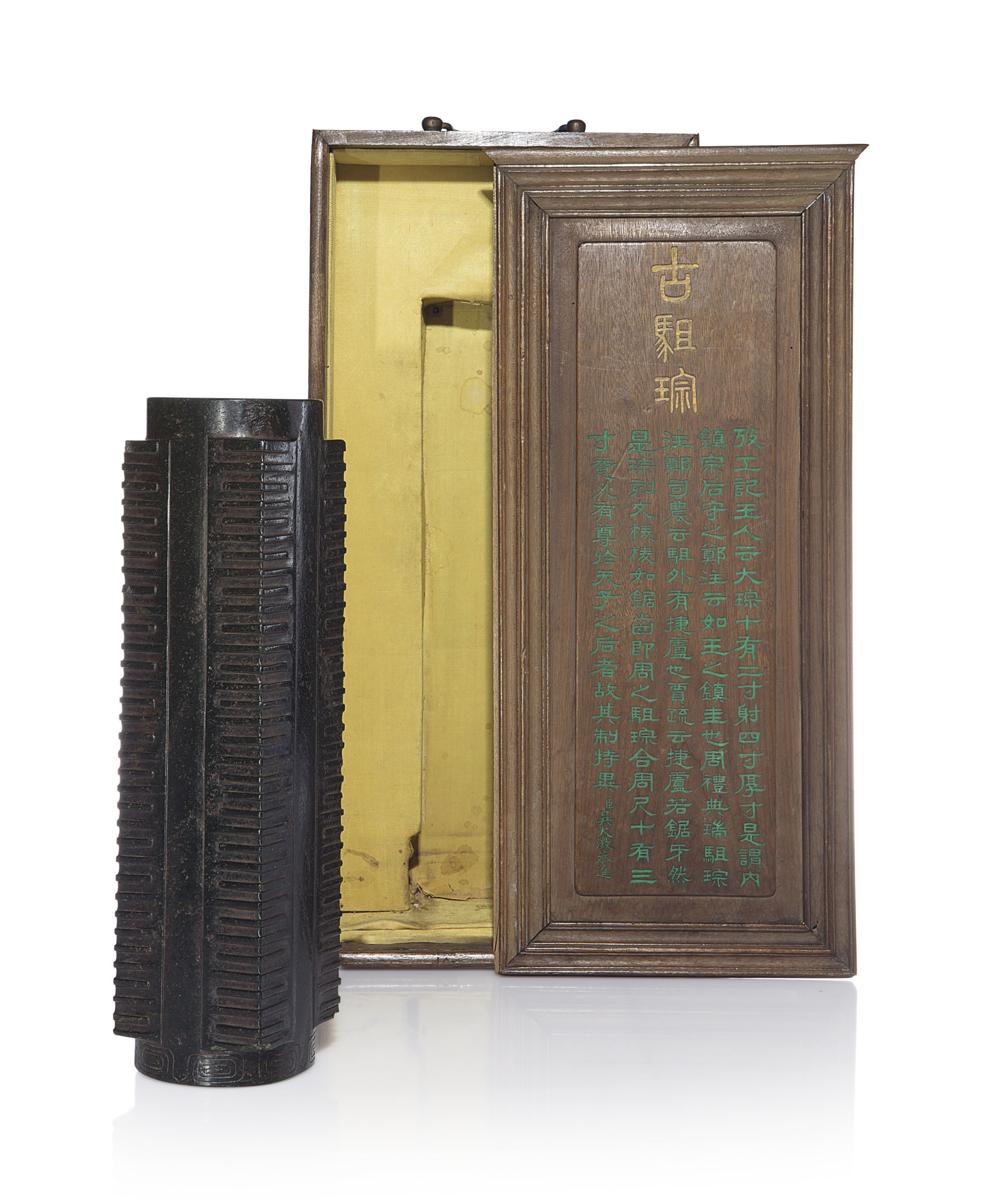 A MOTTLED PALE GREYISH-WHITE AND BROWN JADE FIGURE OF A RABBIT, MING ...