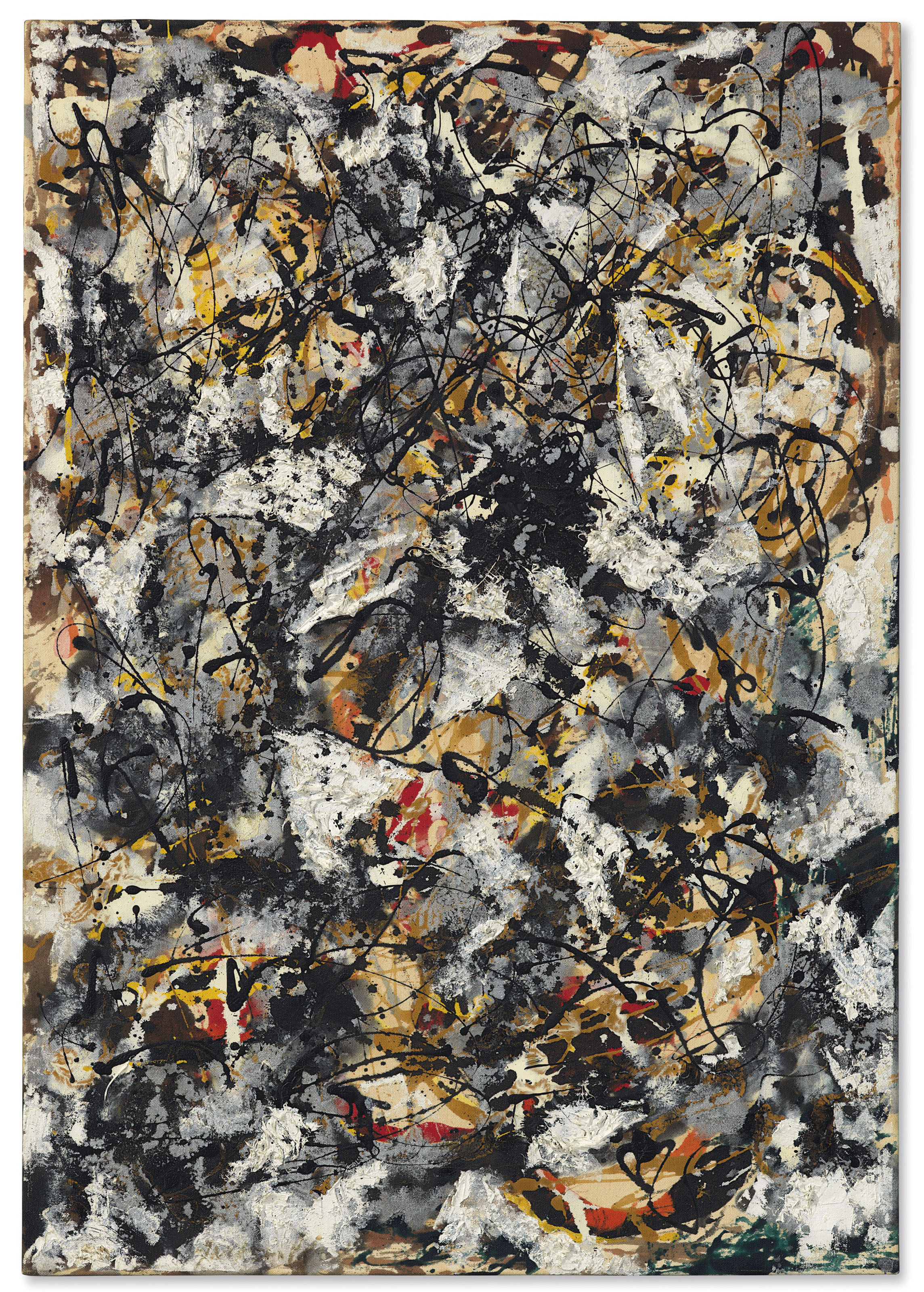 Jackson Pollock (1912-1956) , Composition with Red Strokes | Christie's
