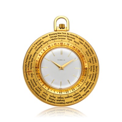 GUBELIN, WORLD TIME POCKET WATCH, | Christie’s