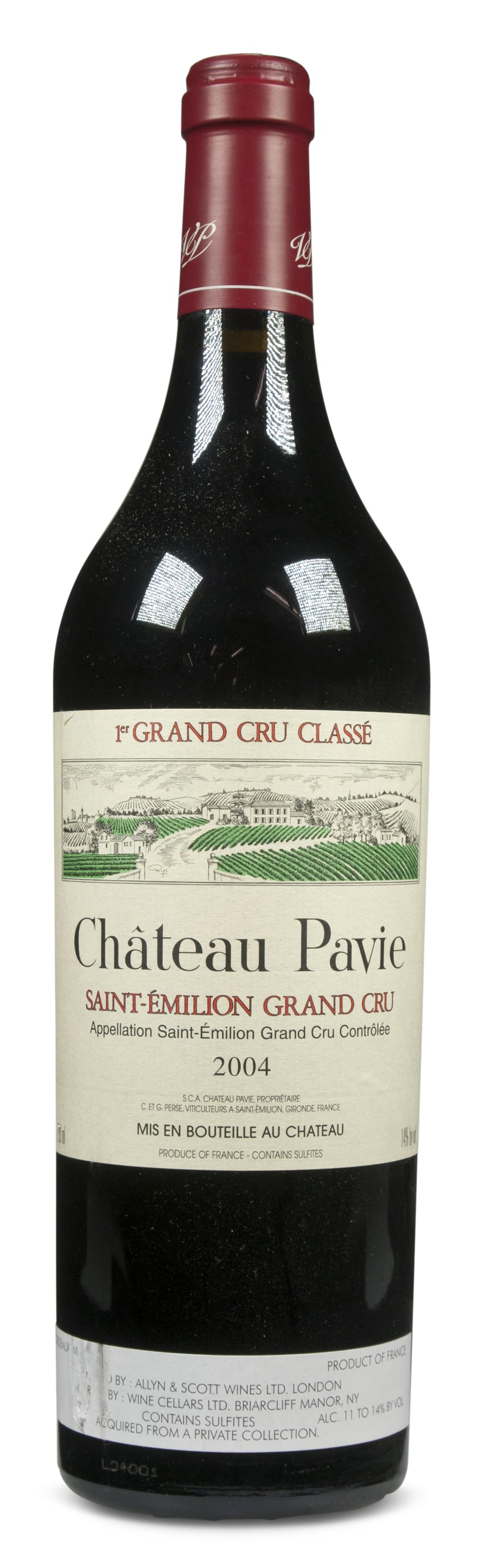 Château Pavie 2004, Saint-Emilion, 1er grand cru classé | Christie’s