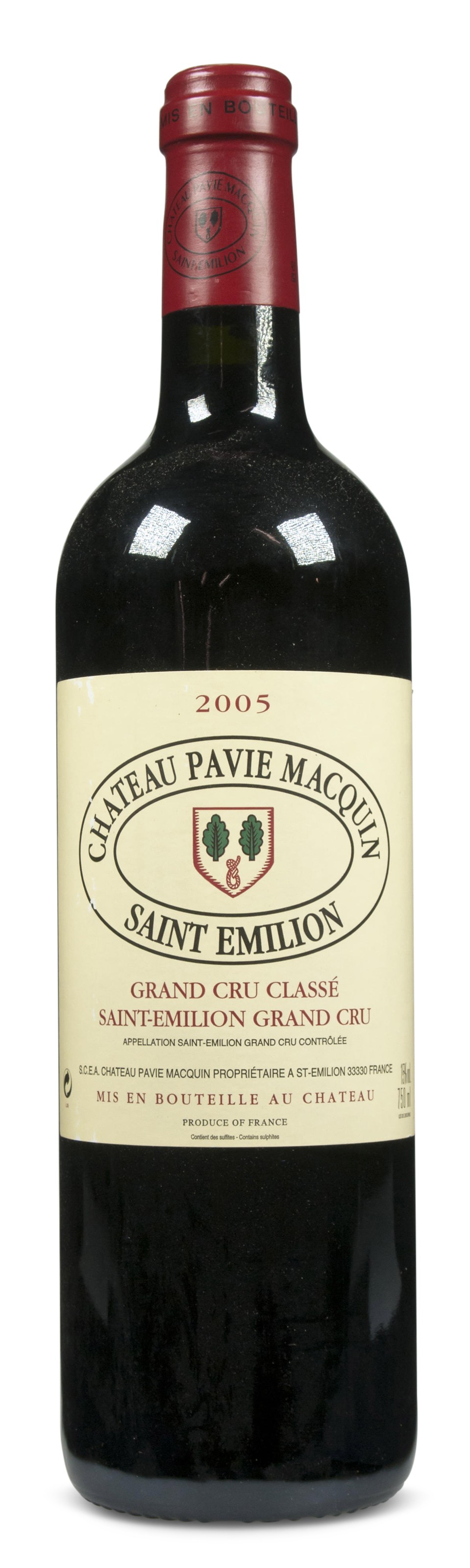 Château Pavie-Macquin 2000 and 2005, Château Pavie-Macquin | Christie’s