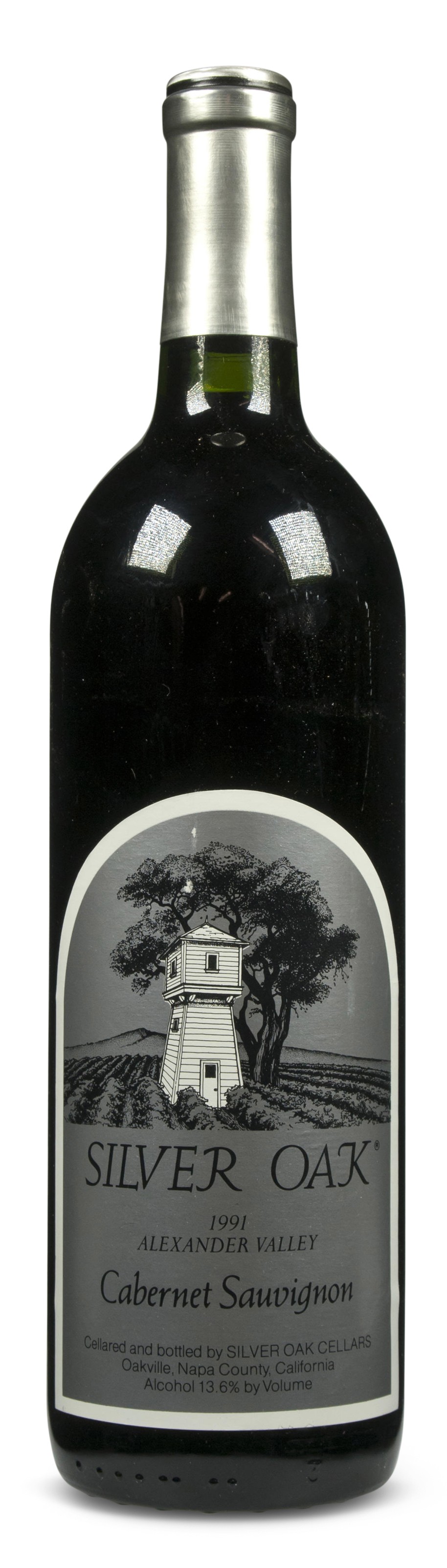 Silver Oak Cellars, Alexander Valley Cabernet Sauvignon 1991, Alexander ...