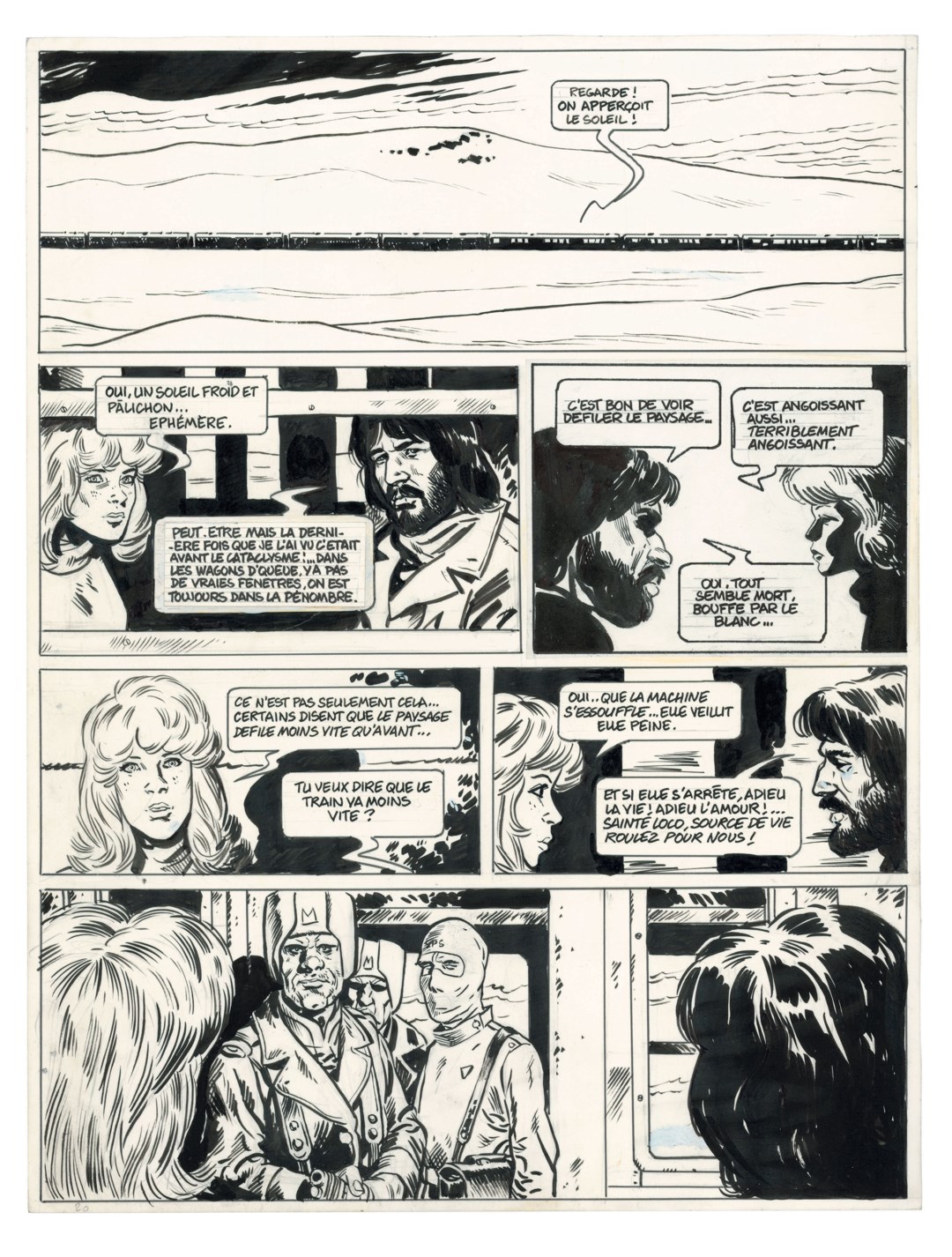 Jean-Marc Rochette Original Art For Sale | ComicArtTracker
