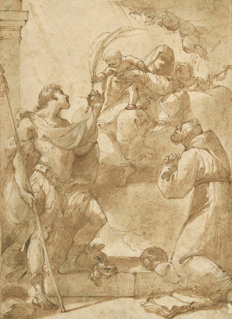 UBALDO GANDOLFI (SAN MATTEO DELLA DECIMA 1728-1781 RAVENNA)