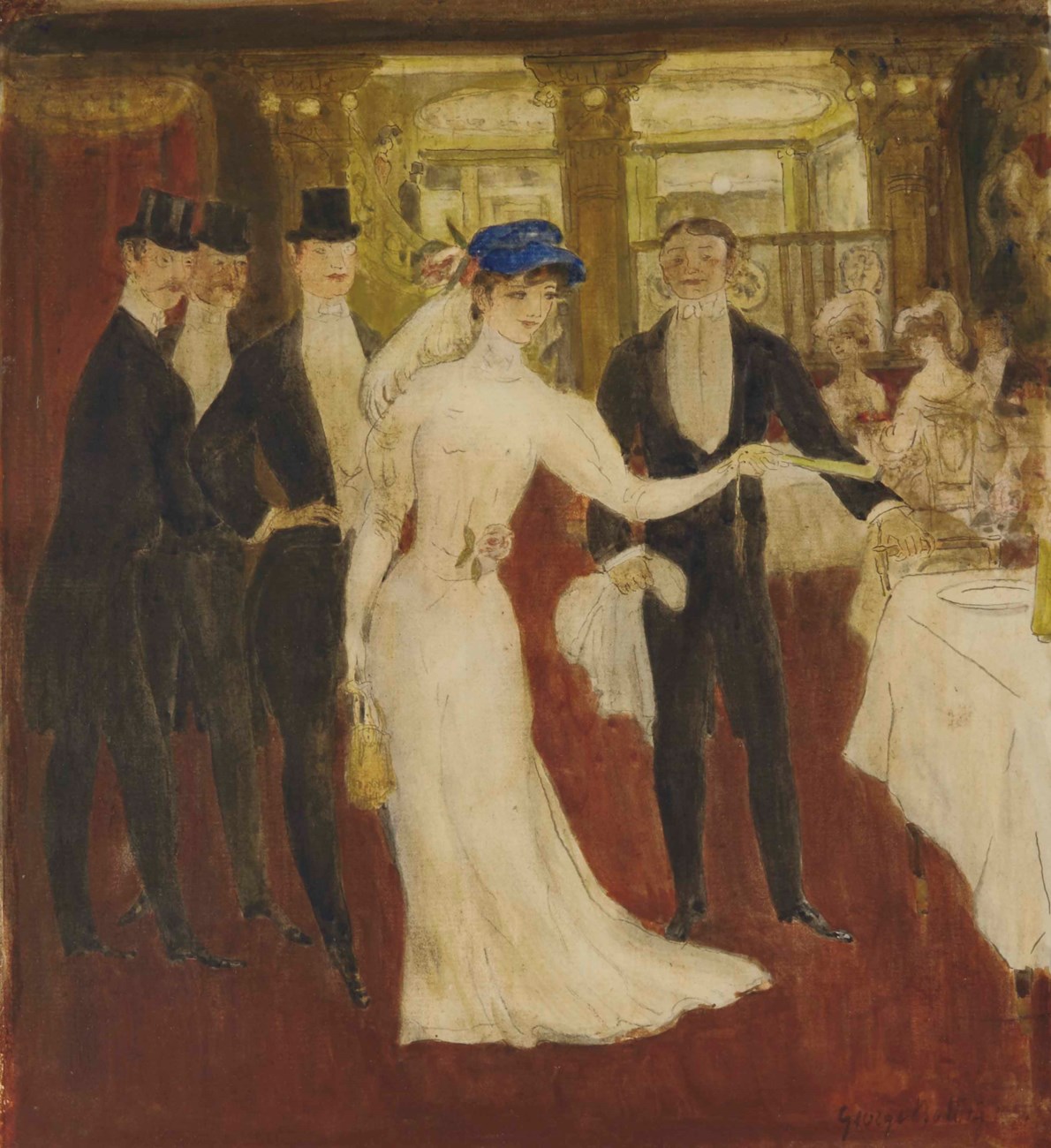 Georges Alfred Bottini (1874-1907), L'arrivée chez Maxim's | Christie's