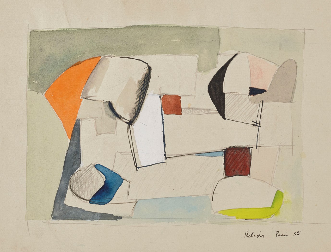 Jean Hélion (1904-1987), Équilibre | Christie's