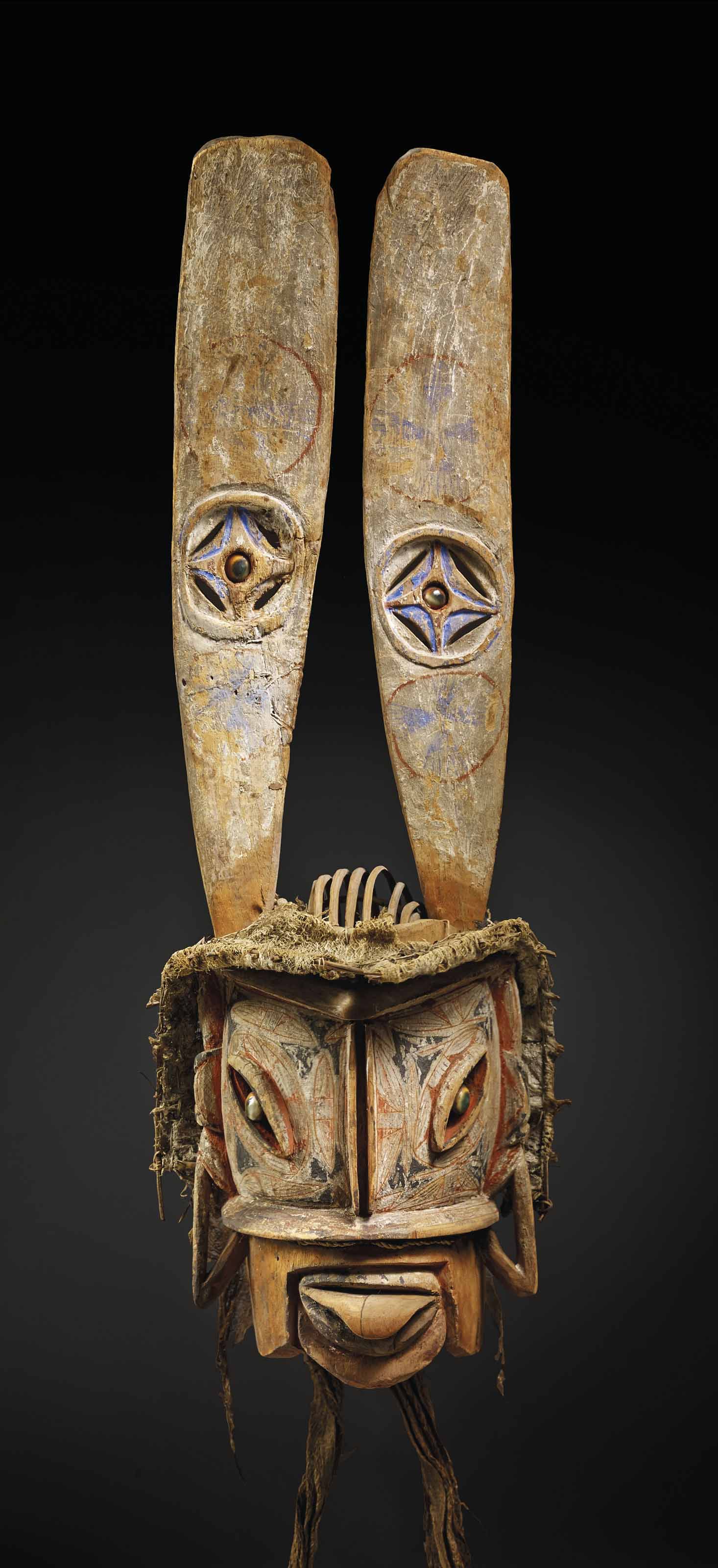 MASQUE MALAGAN, KEPONG OU GES KEPONG OR GES MALAGAN MASK