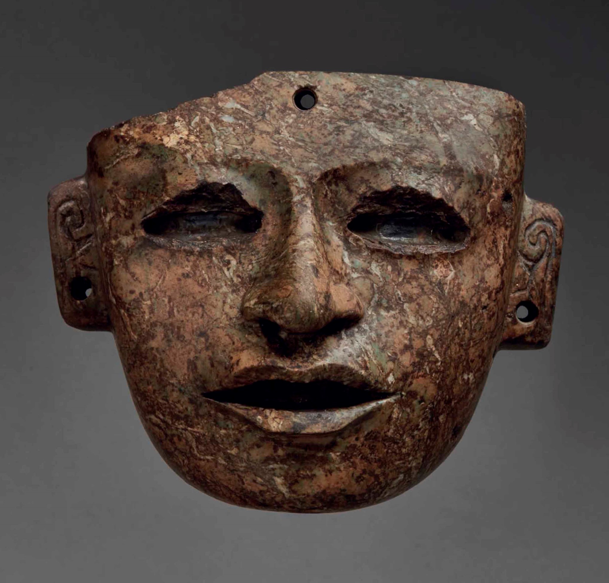 IMPORTANT MASQUE TEOTIHUACANFINE TEOTIHUACAN STONE MASKPÉRIODE ...