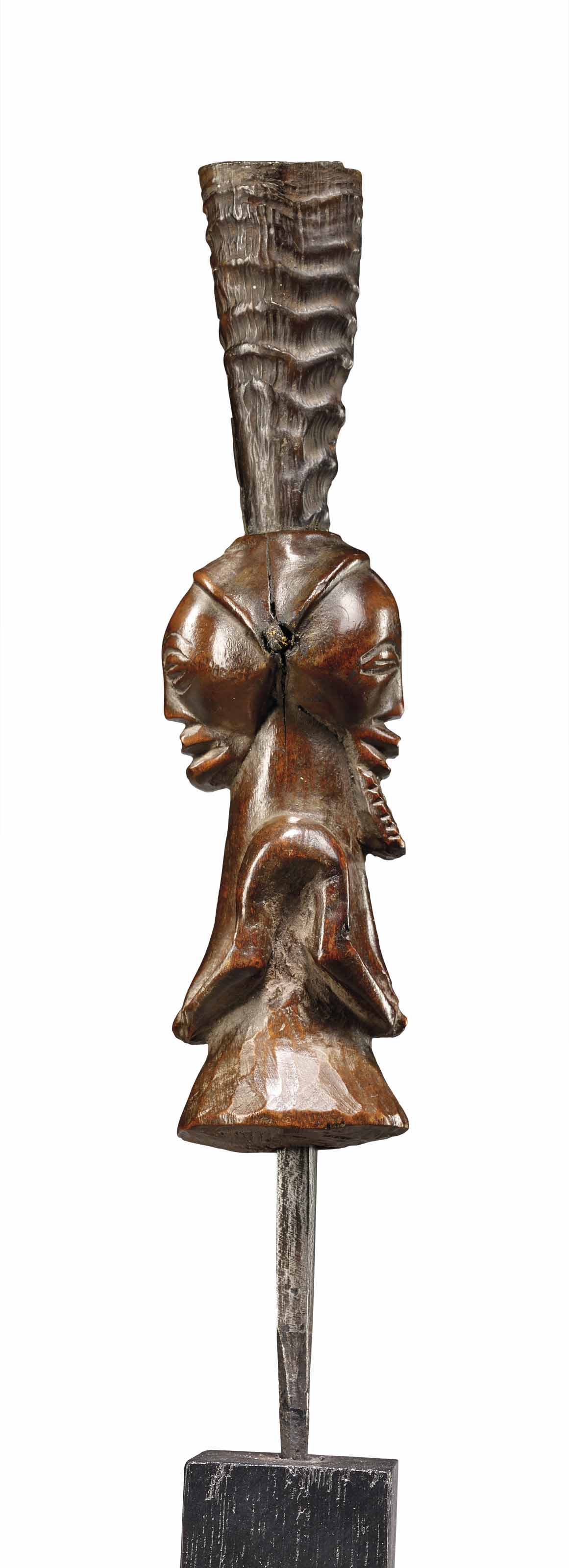 STATUE JANUS LUBA LUBA JANUS FIGURE - auctions & price archive