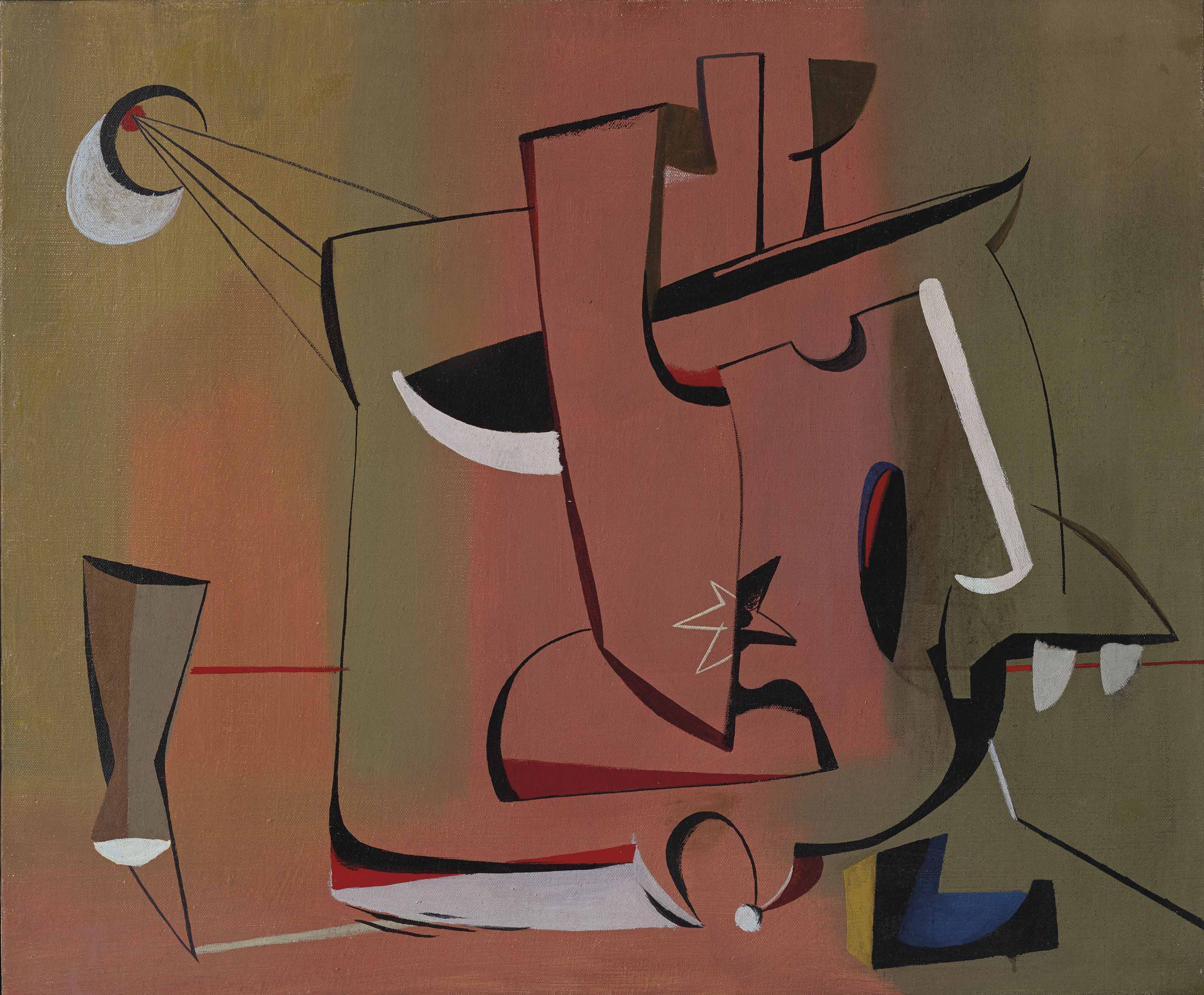 SIR ROLAND PENROSE (1900-1984) , The scales | Christie's