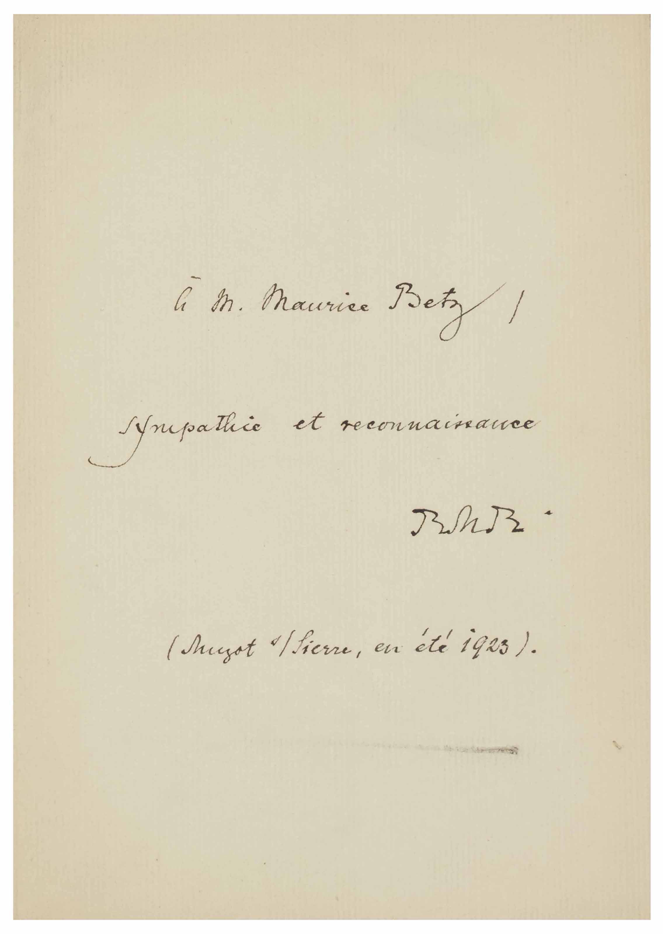 RILKE (Rainer Maria).LES ROSES. Bussum, Stols,... - auctions & price ...