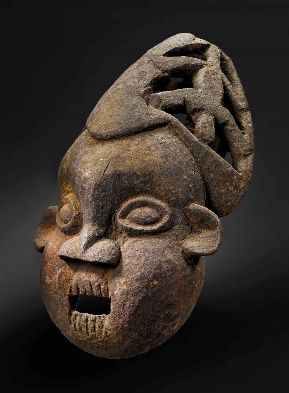 MASQUE BANGWA DE LA SOCIÉTÉ DE NUITA BANGWA NIGHT SOCIETY MASK ...