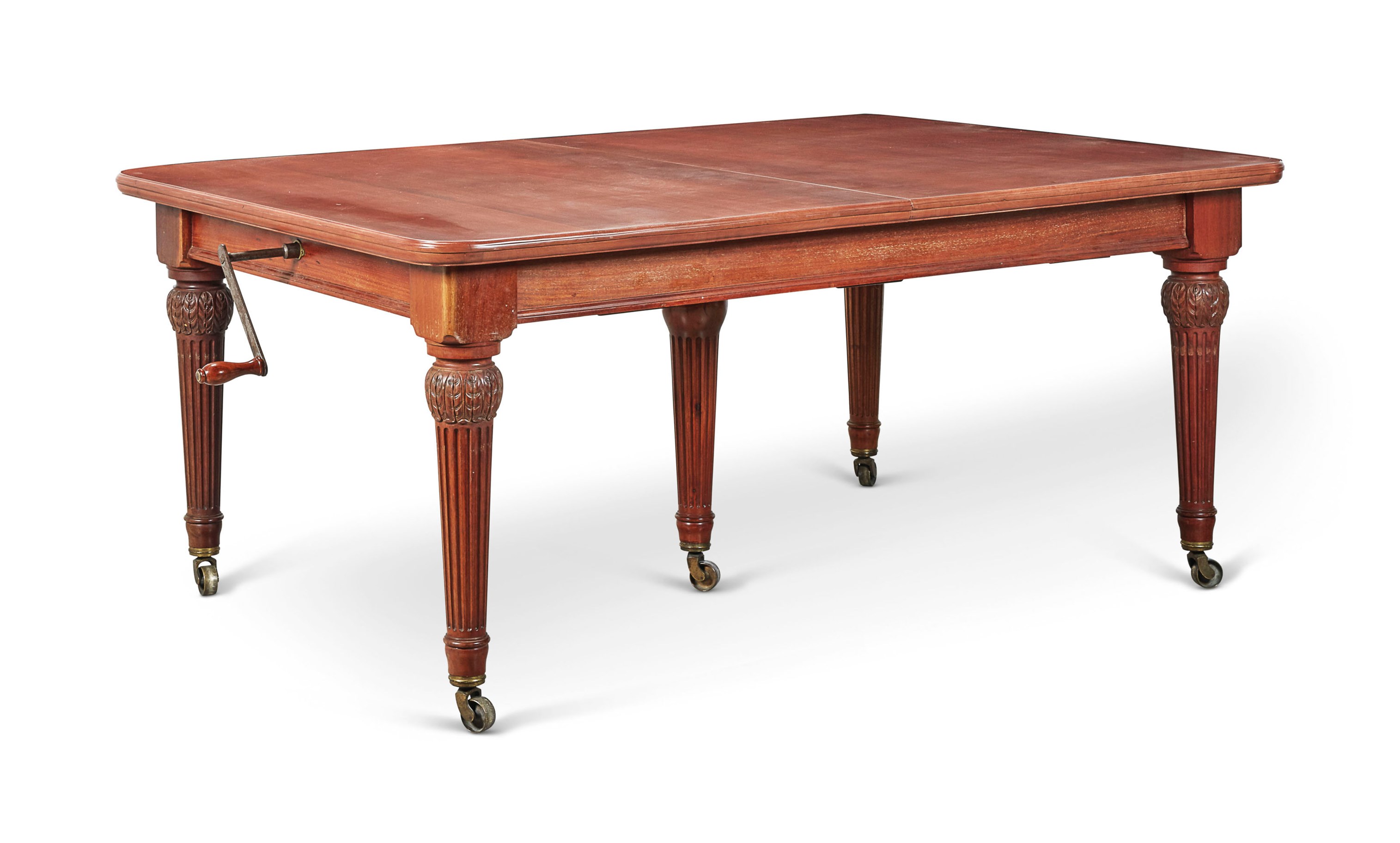 TABLE DE SALLE A MANGER A CREMAILLERE DU MILIEU DU XIXe SIECLE ...