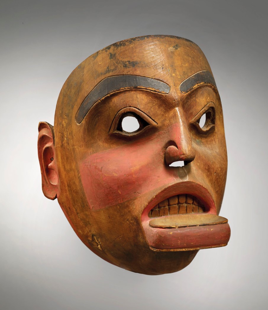 MASQUE HAÏDAA HAIDA MASK, COLOMBIE-BRITANNIQUE | Christie's
