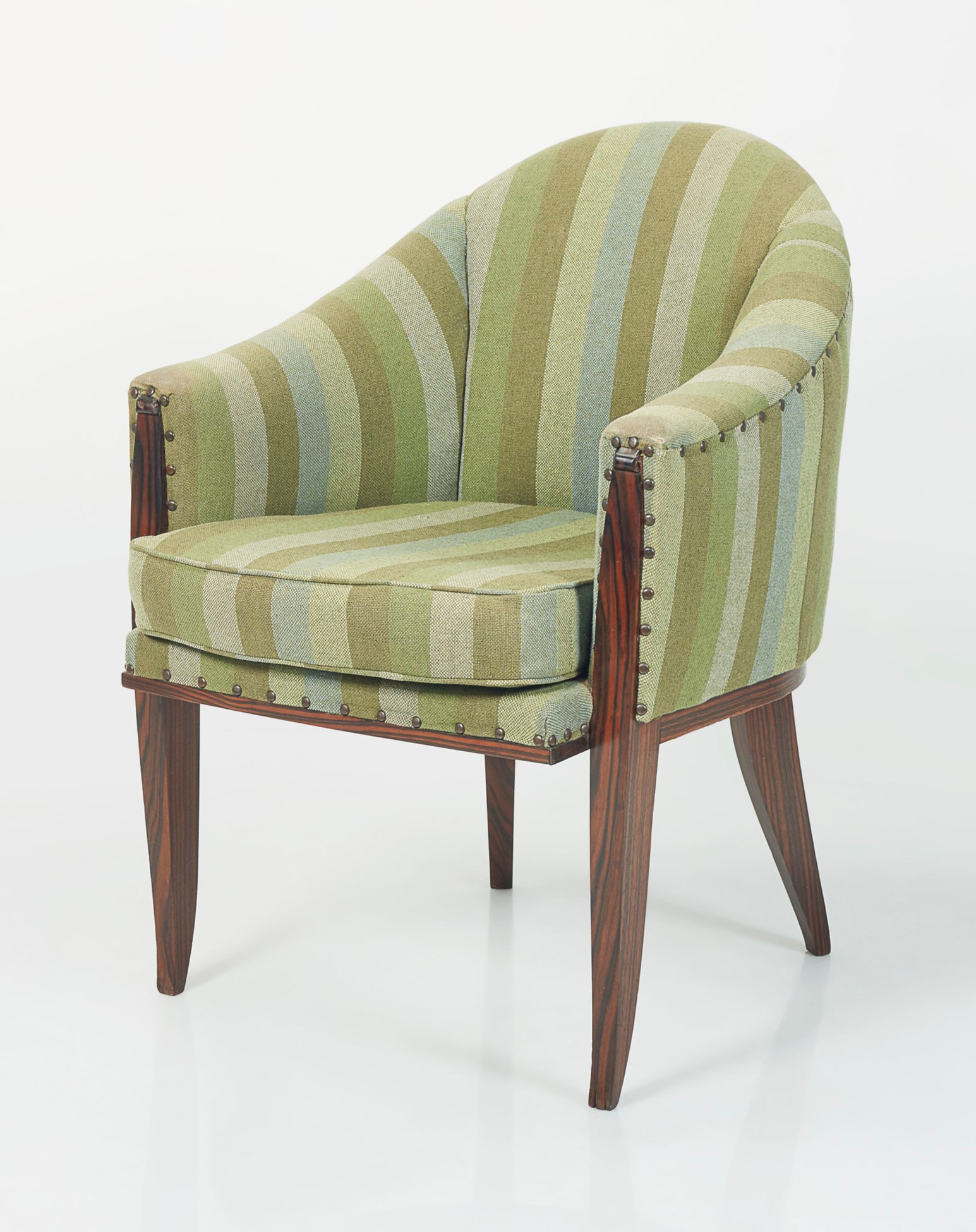 ÉMILE-JACQUES RUHLMANN (1879-1933), Fauteuil 'Russoprun', vers 1923 ...