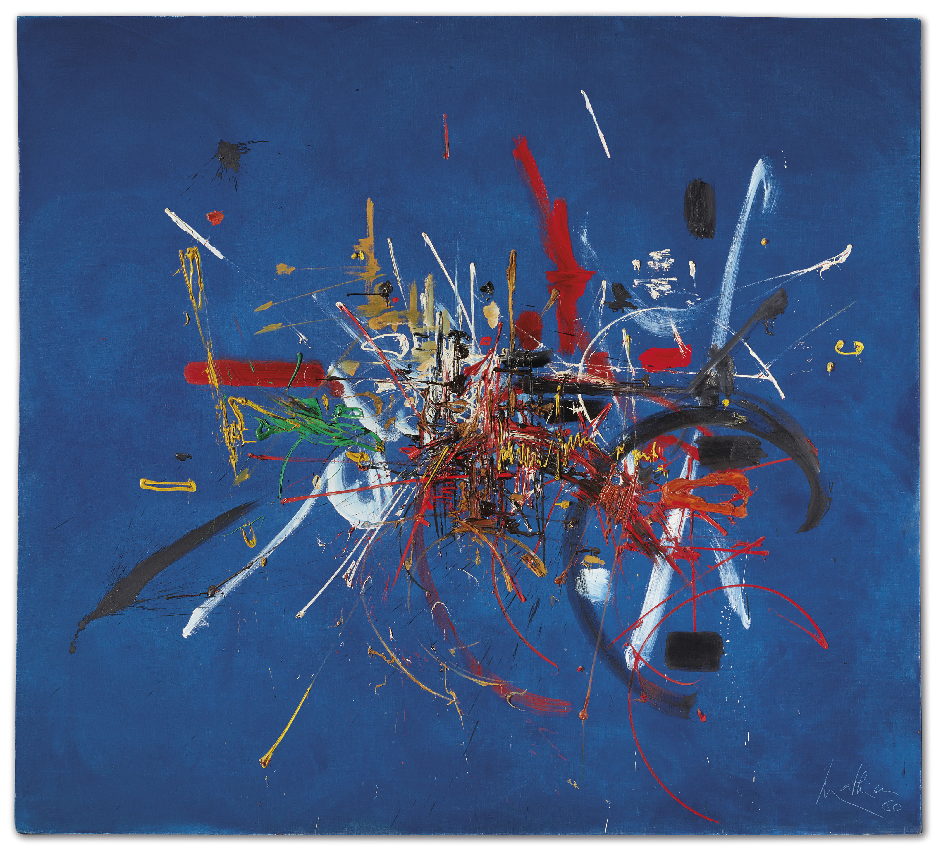 GEORGES MATHIEU (1921-2012) , Le Grand Dauphin | Christie's